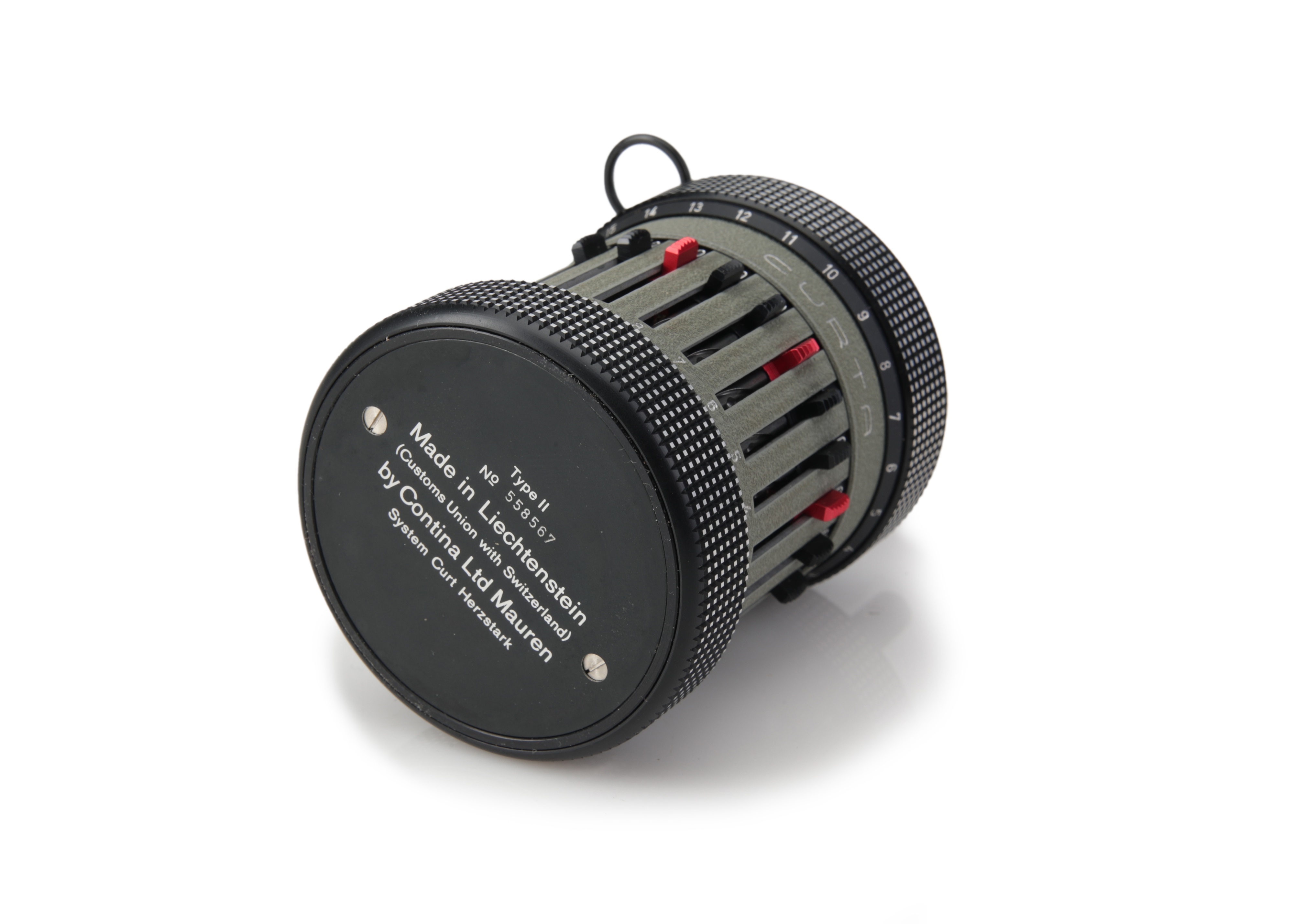 Lot 454 - A Curta Mark II Calculator,