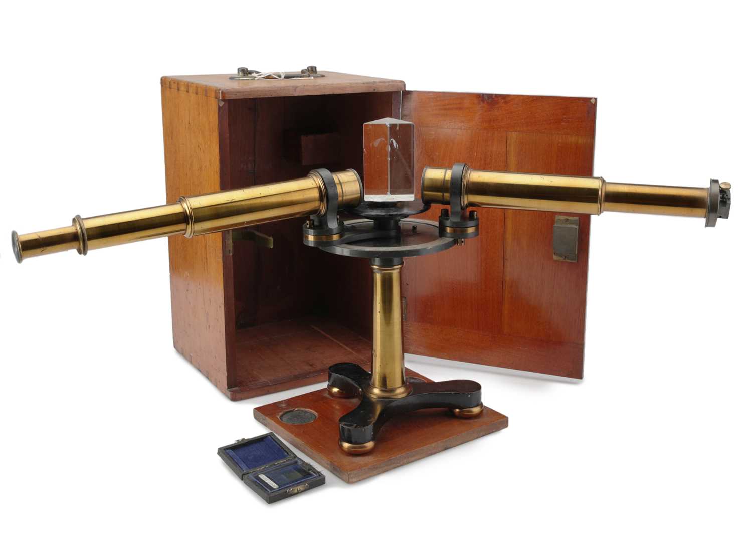 Lot 455 - A Victorian Spectroscope,