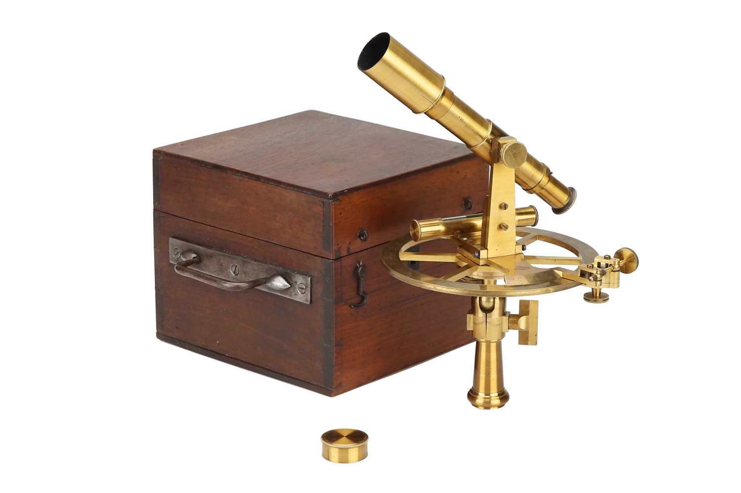 Lot 473 - A Surveyor's Circle or Simple Theodolite,