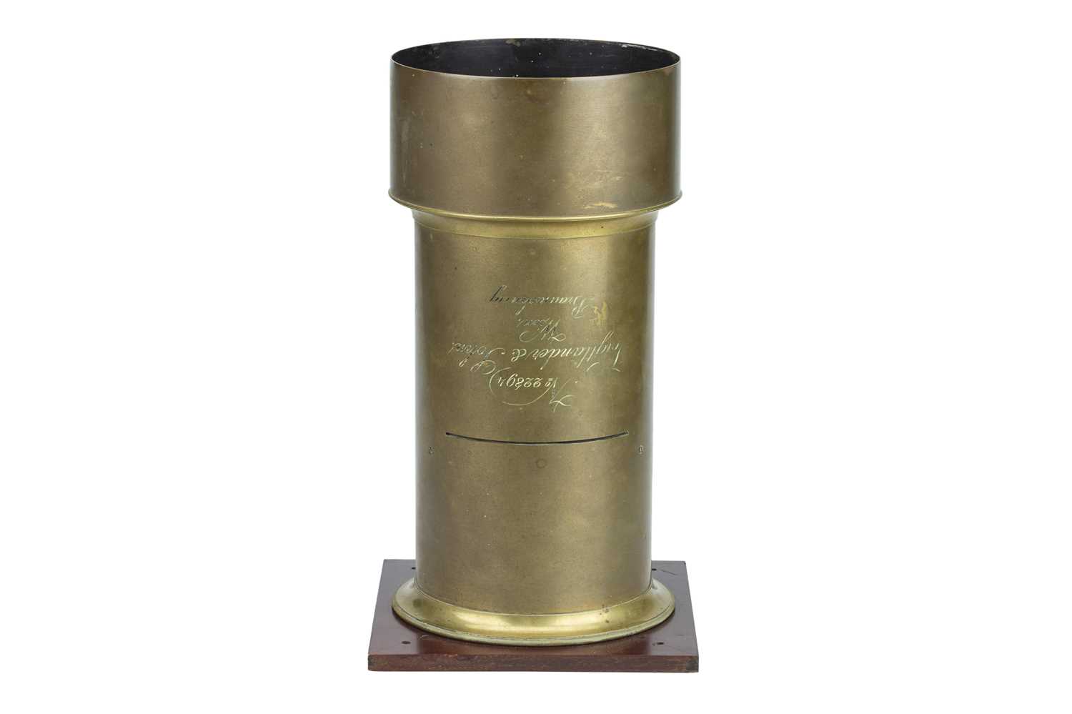 Lot 336 - A Huge Voigtlander & Sohn Waterhouse Stop