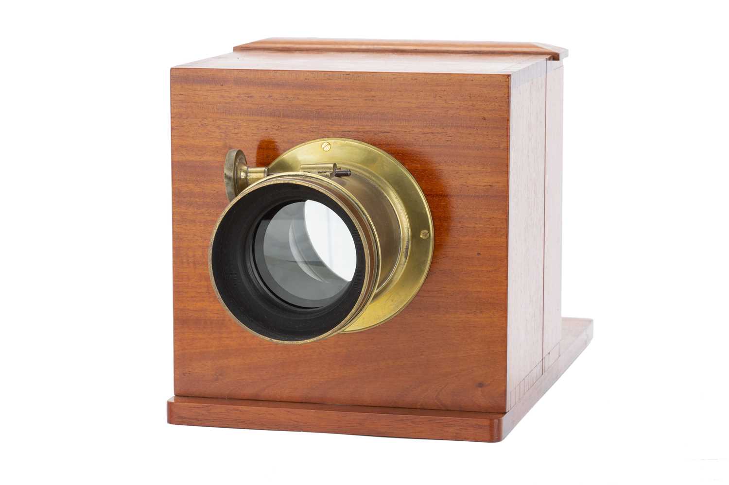 Lot 331 - A Replica Daguerreotype Sliding Box Camera,