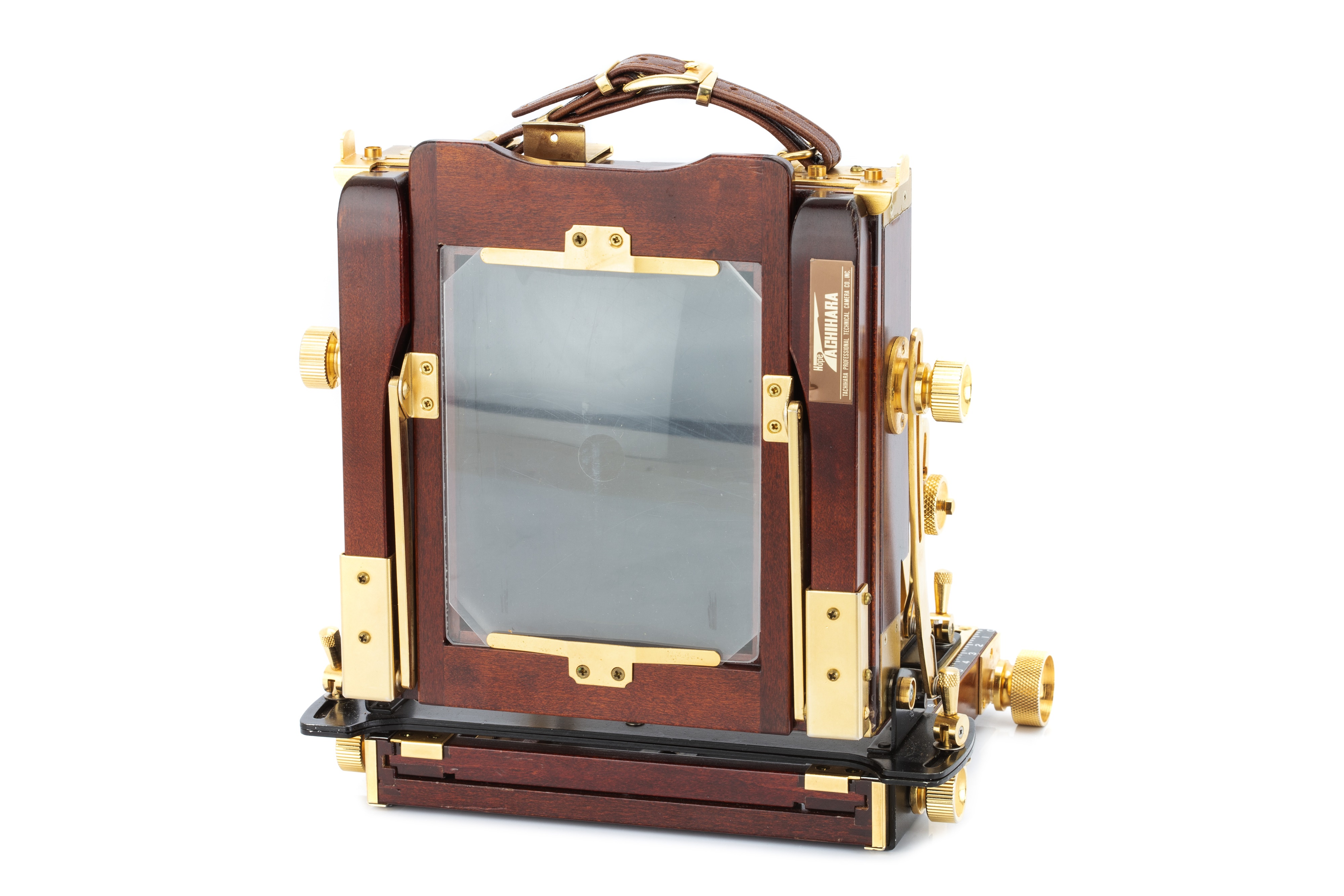 Lot 328 - A Hope Tachihara 5x4" Mahogany Field Camera,