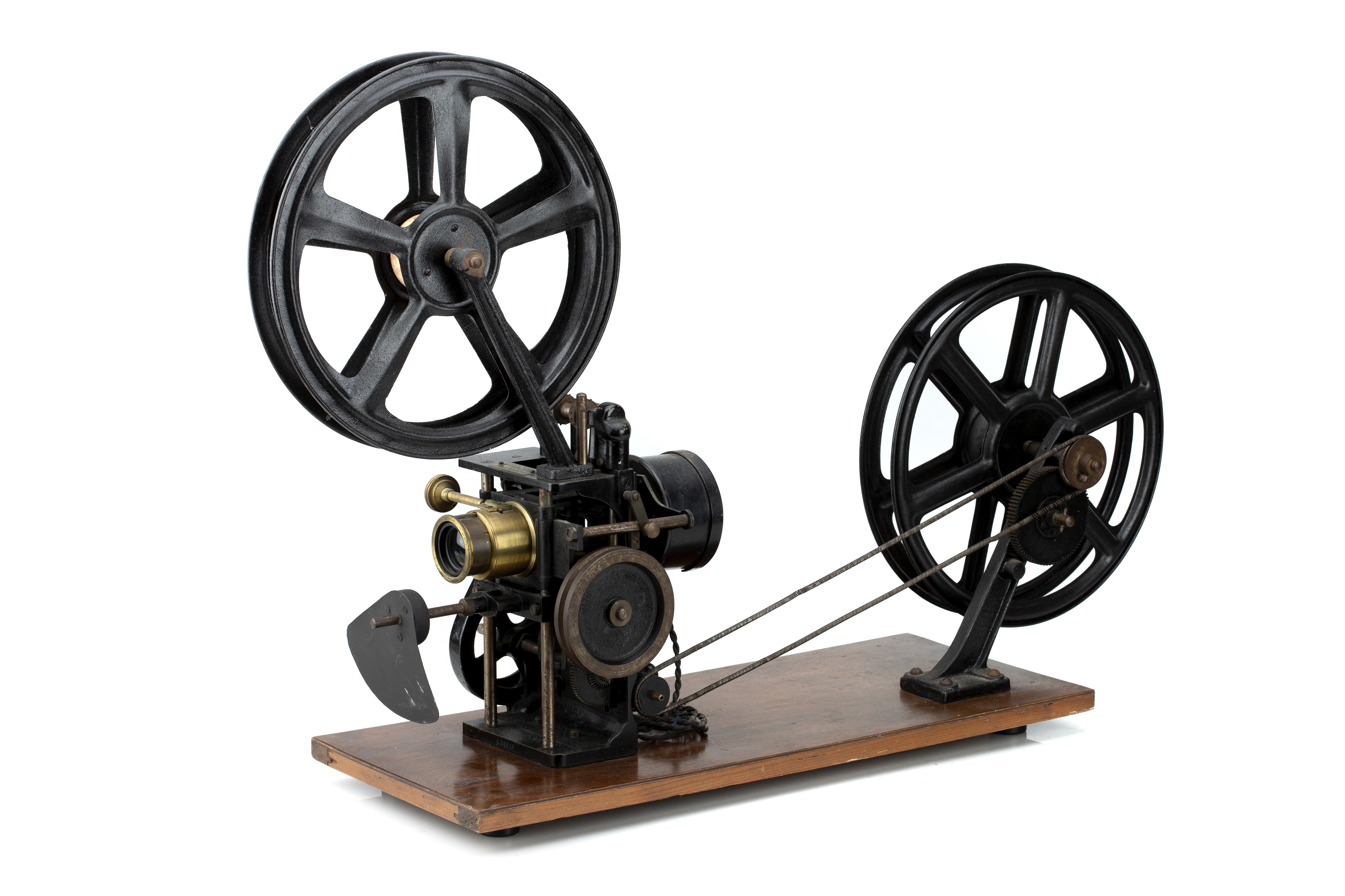 Lot 353 - A 35mm Hand Crank Cinema Projector,
