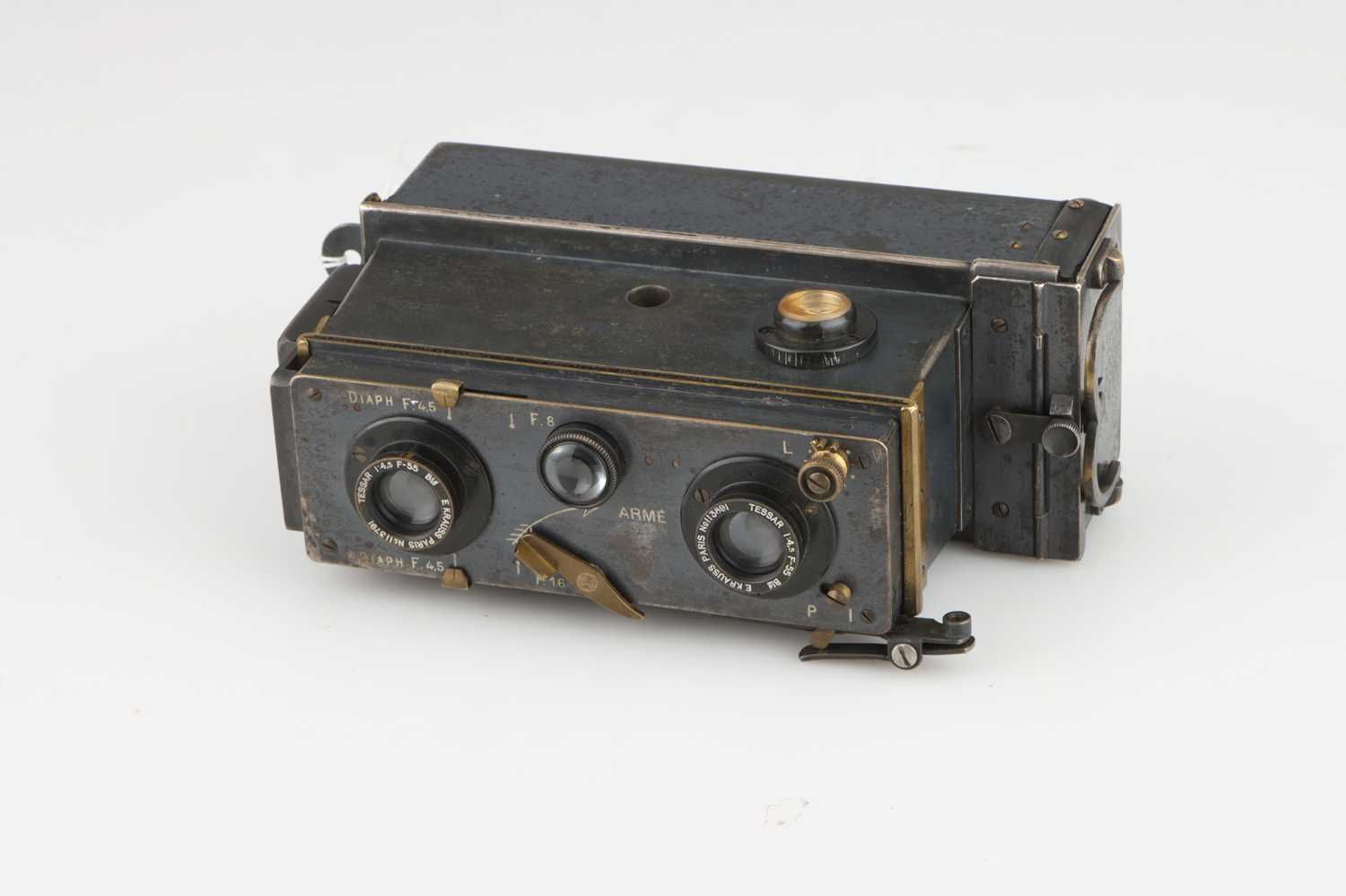 Lot 786 - A Jules Richard Verascope Stereo Camera,