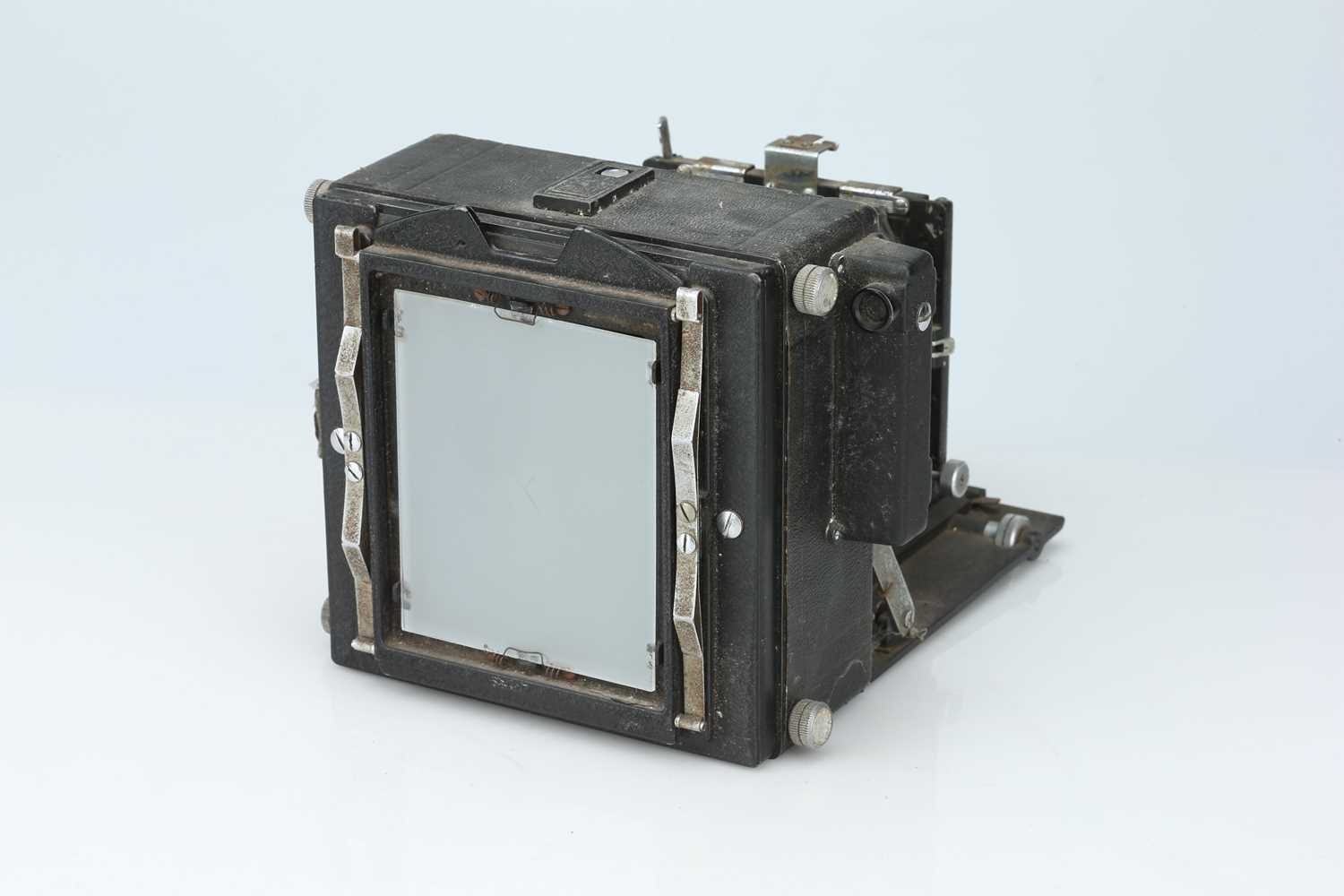 Lot 690 - An Unmarked Large Format Press Camera,