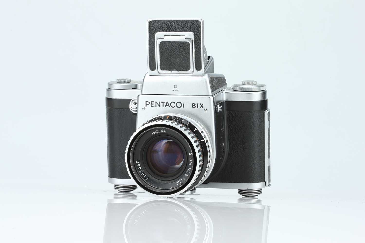 Lot 644 - A Pentacon Six Medium Format SLR,