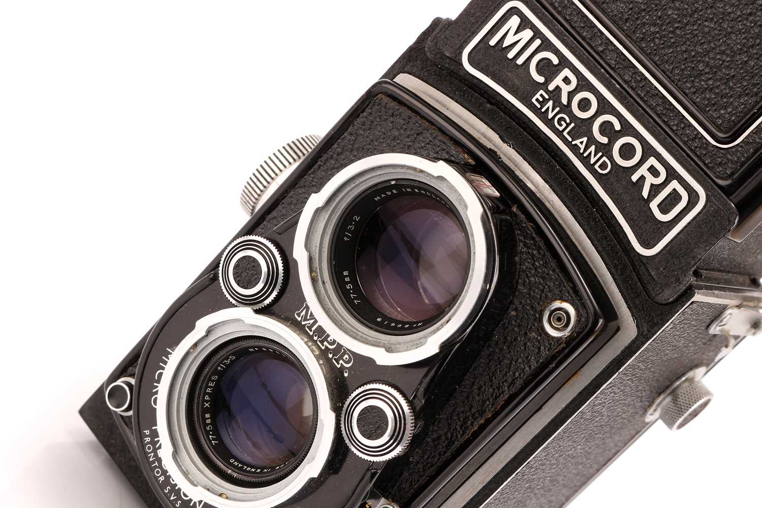 Lot 1183 - A MPP Microcord TLR Medium Format Camera,