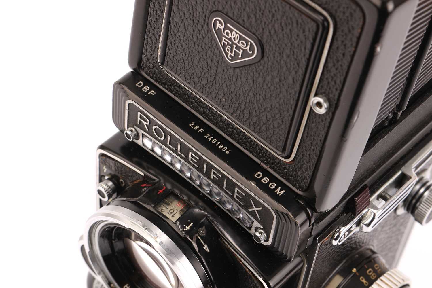 Lot 1190 - A Rollei Rolleiflex 2.8F TLR Medium Format