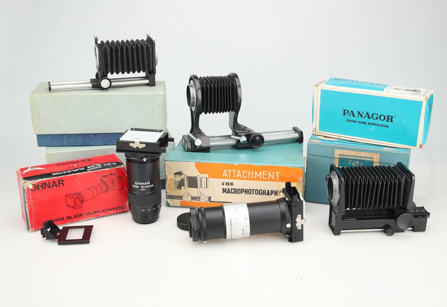 Lot 853 - A Selection of Bellows Units & Other