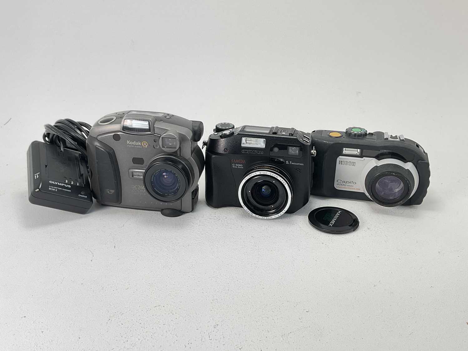 Lot 709 - A Selection of Digital Compact Cameras,