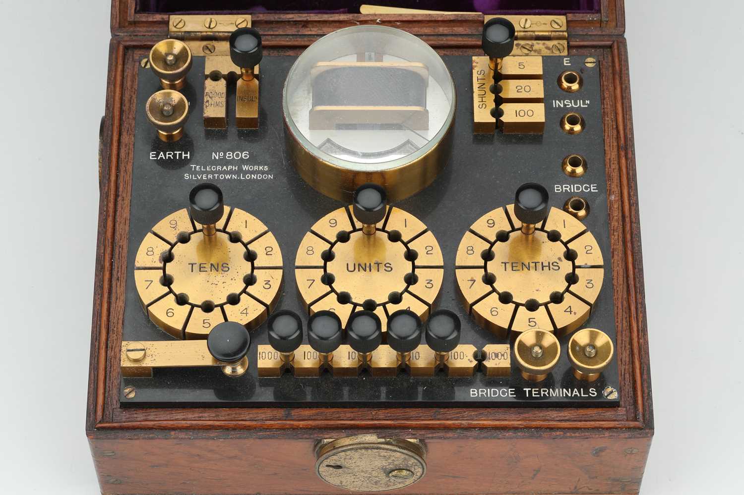 Lot 193 - Telegraph Line Test Set,