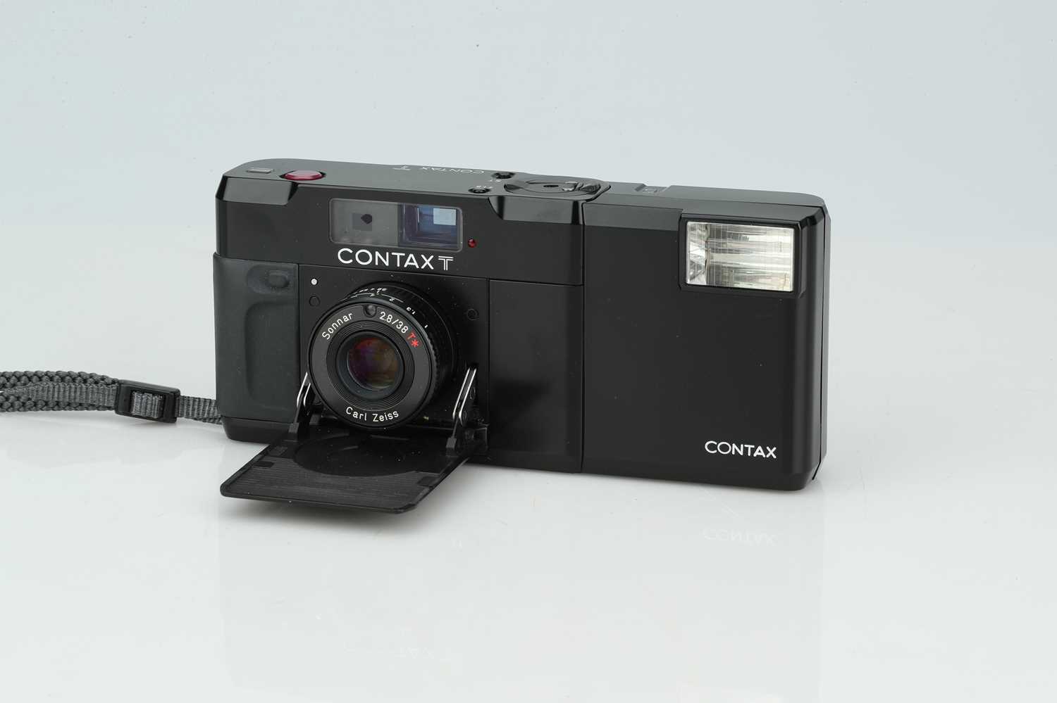 Lot 582 - A Contax T Rangefinder Compact 35mm Camera,