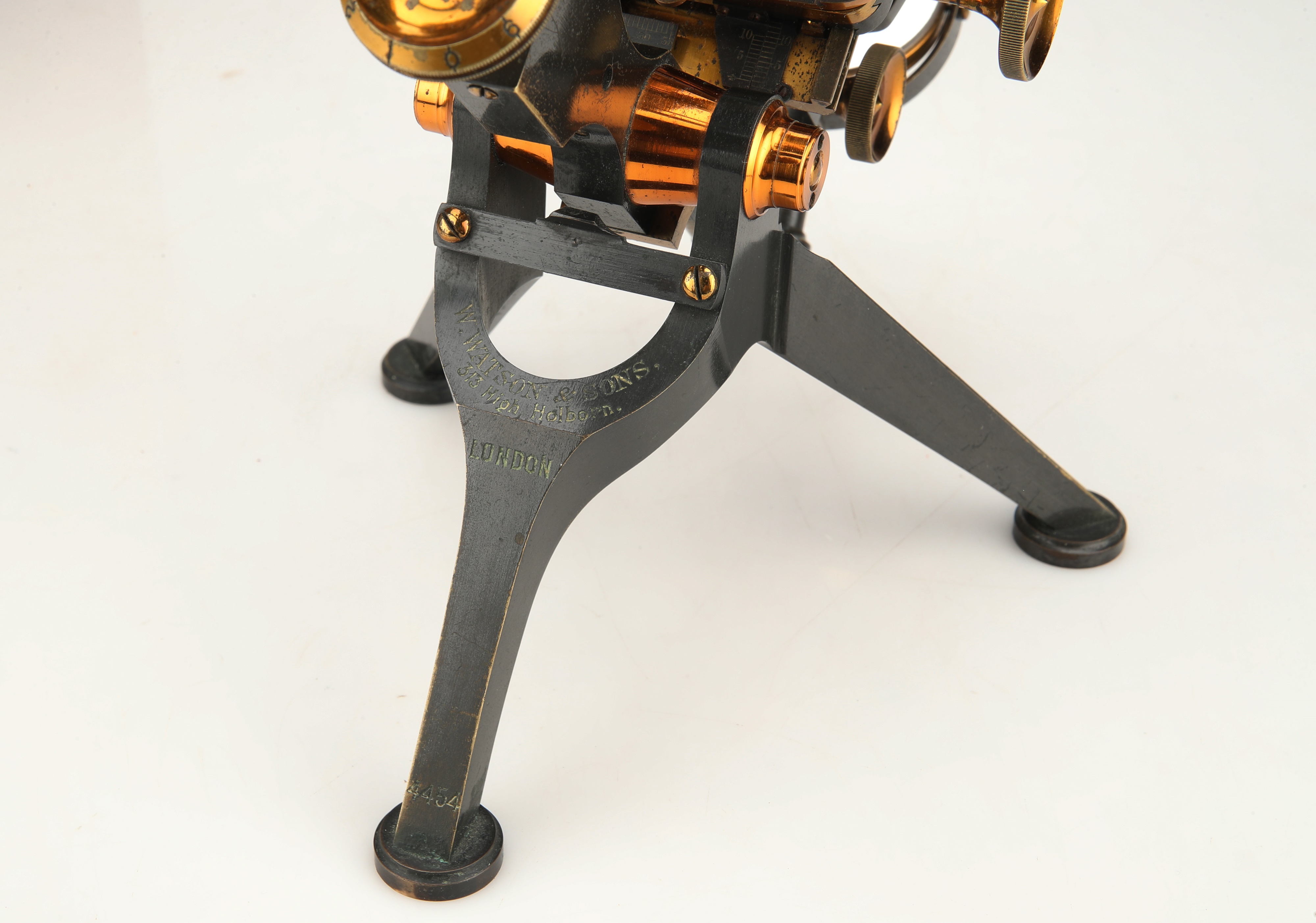 Lot 255 - Watson Edinburgh Compound Microscope,