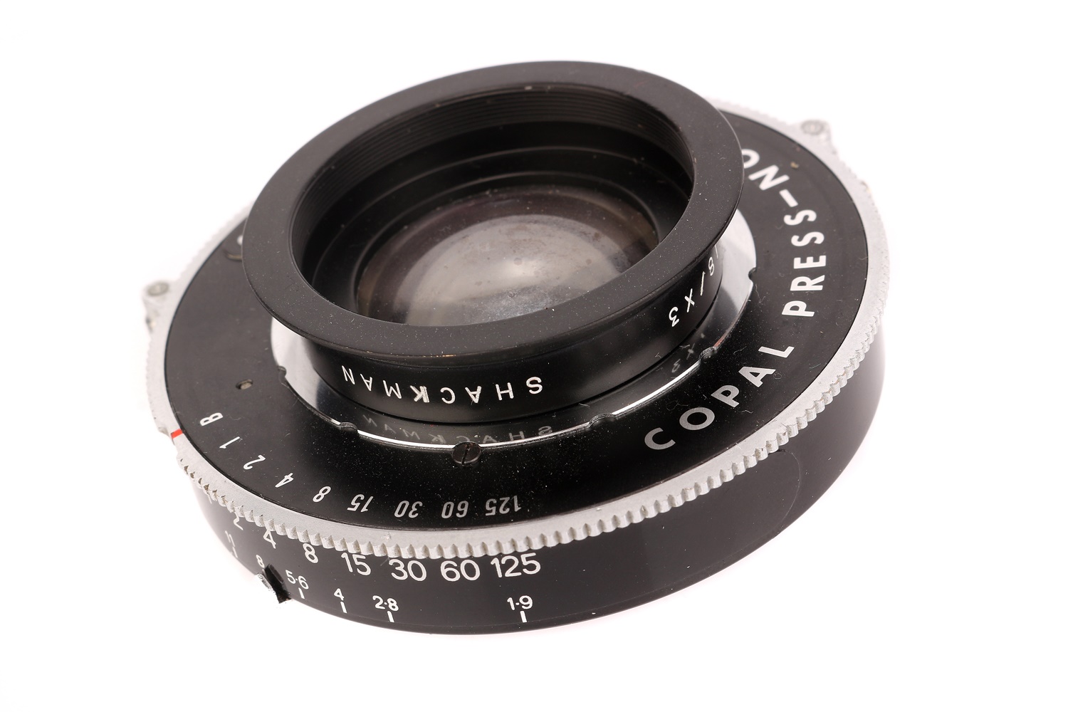 Lot 1244 - A Shackman 'Dallmeyer' f/1.9 51mm Lens,