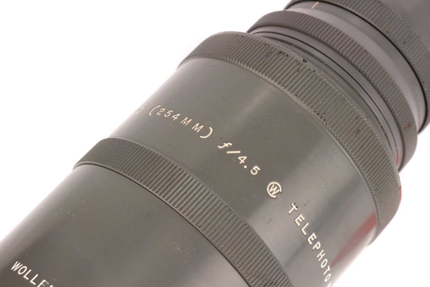 Lot 1251 - A Wollensak Fastax Raptar f/4.5 254mm Lens,