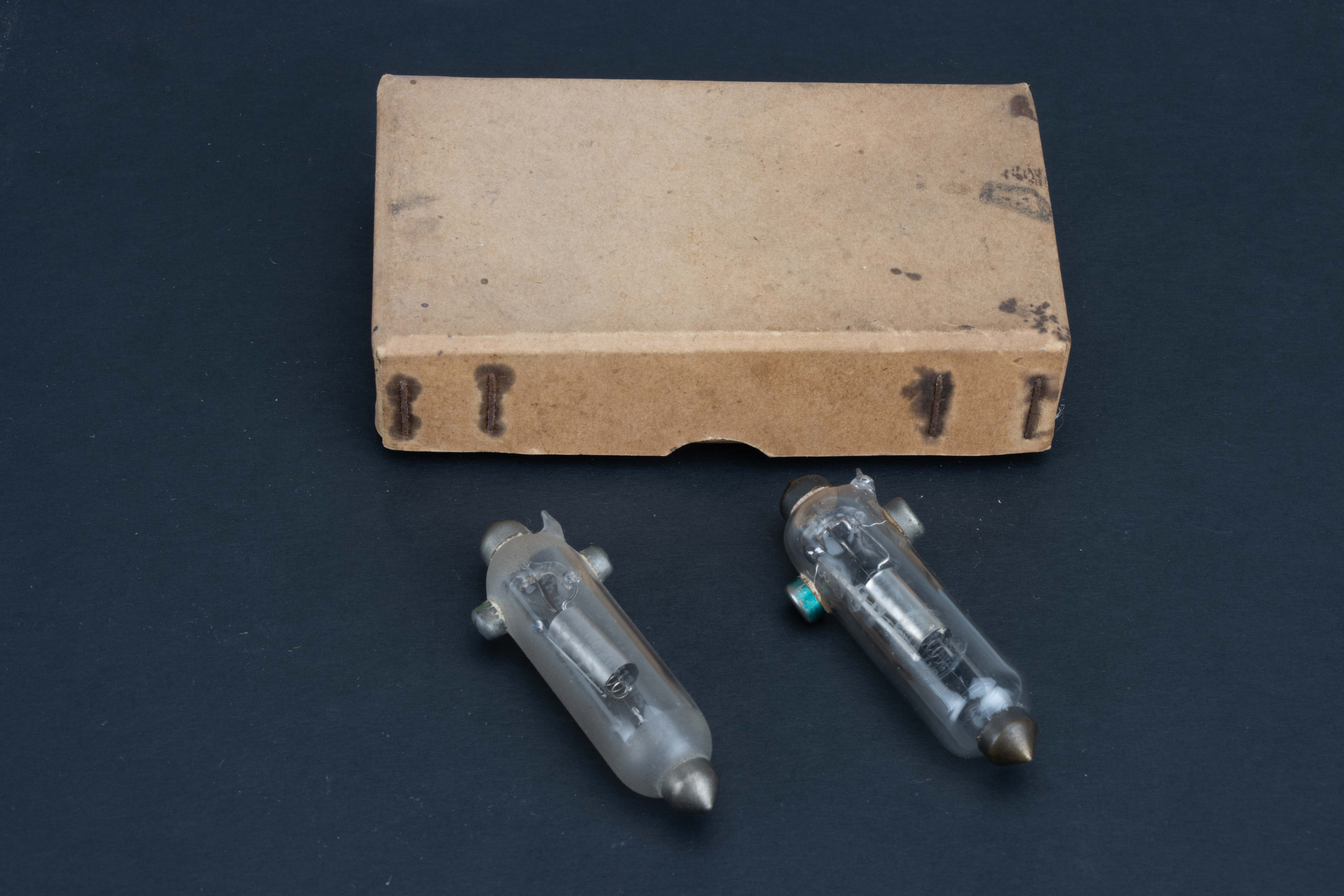 Lot 884 - Two Marconi V24 Radio Valves,