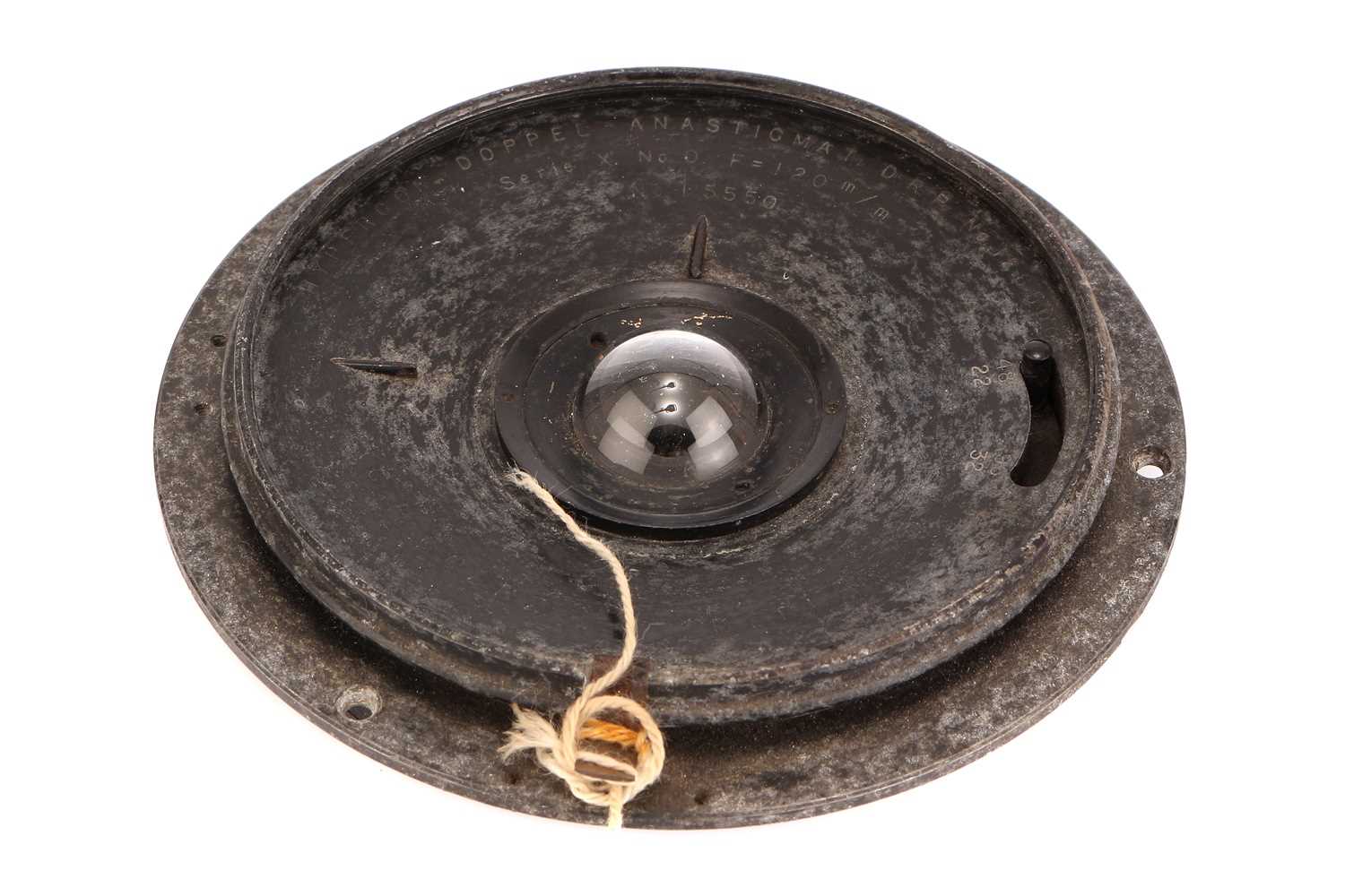 Lot 1254 - A C. P. Goerz Hypergon Series X No.0 f/22