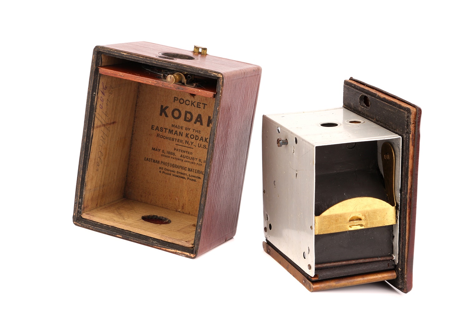 Lot 1257 - A Kodak Pocket Kodak Box Camera,