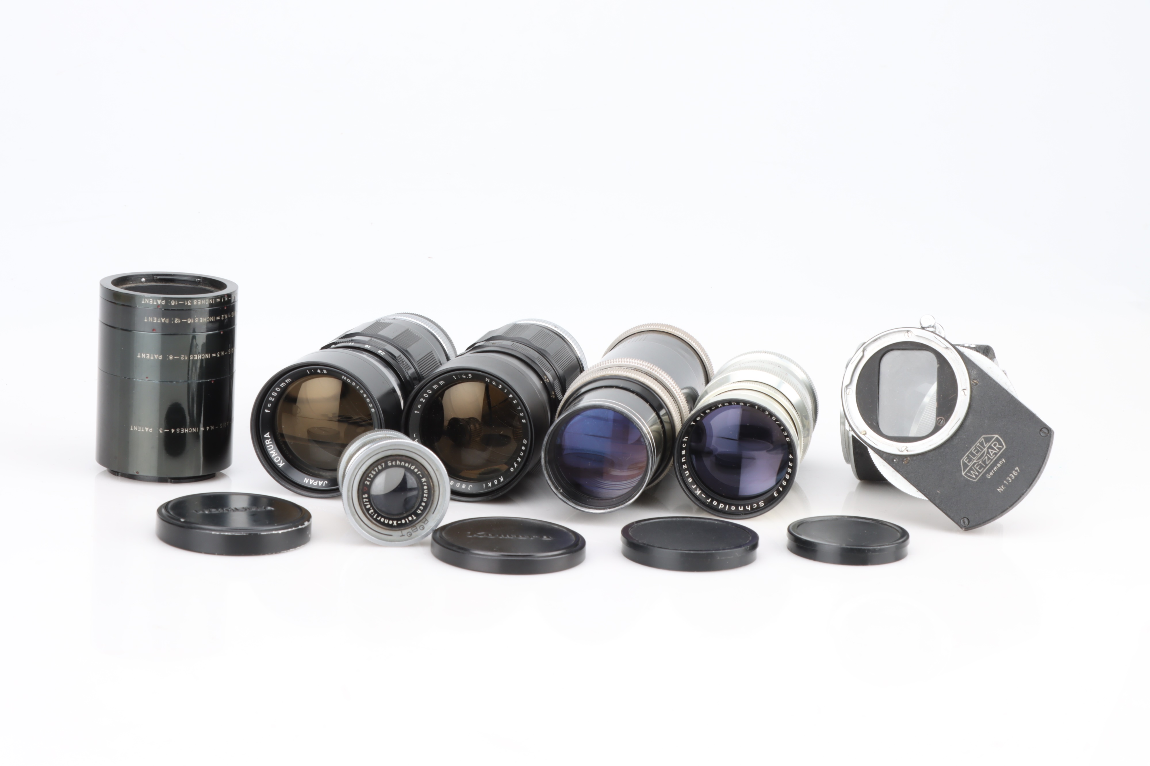 Lot 326 - A Selection of Various Lenses,