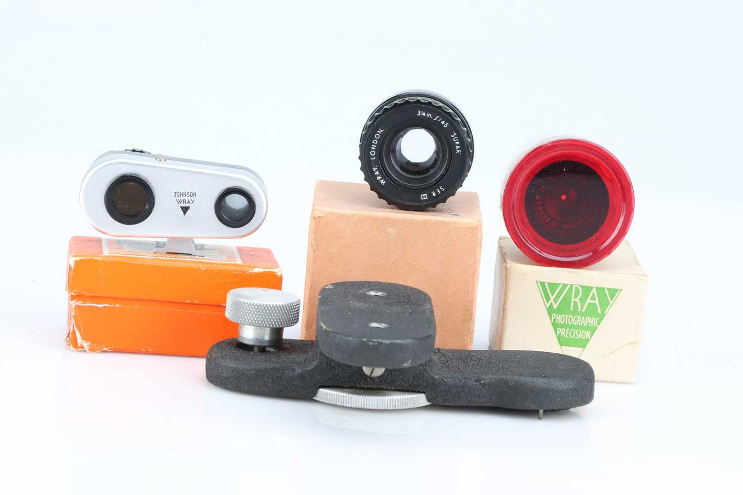 Lot 369 - A Small Selection of Wray Accessories,