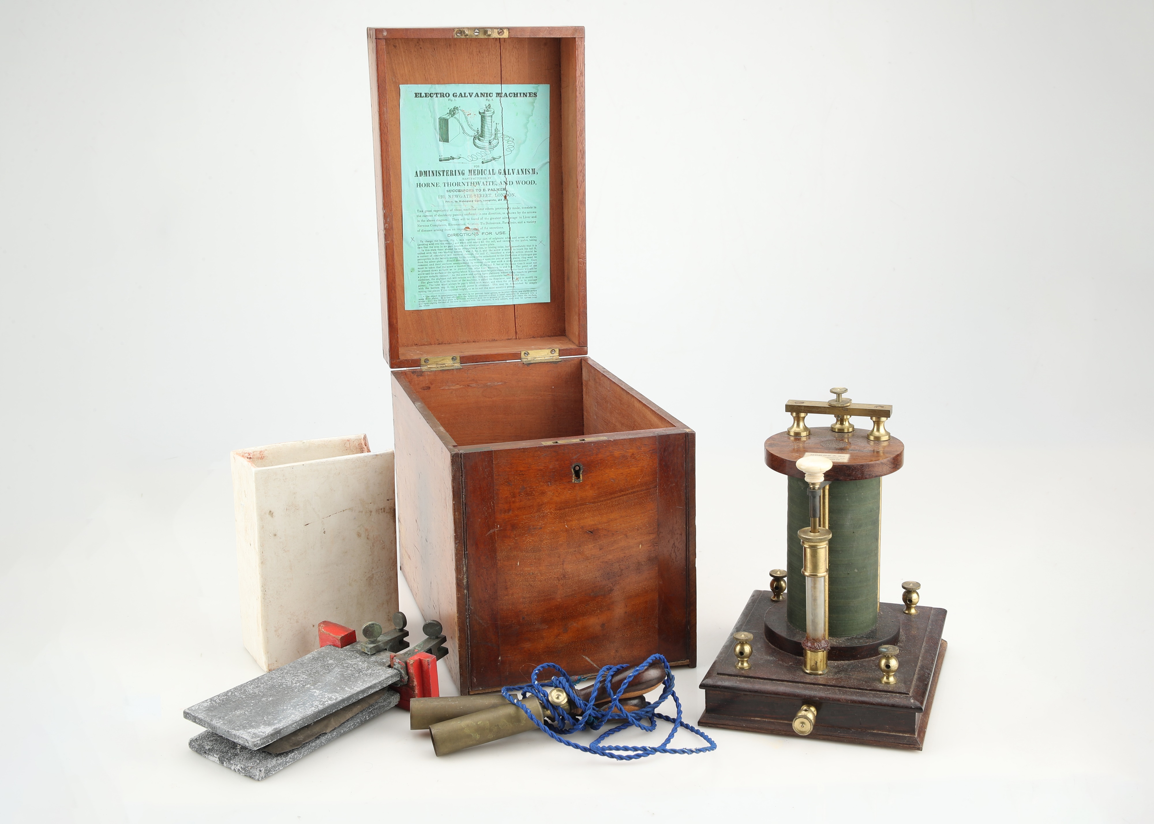 Lot 763 - A Fine Electro-Galvanic Machine,