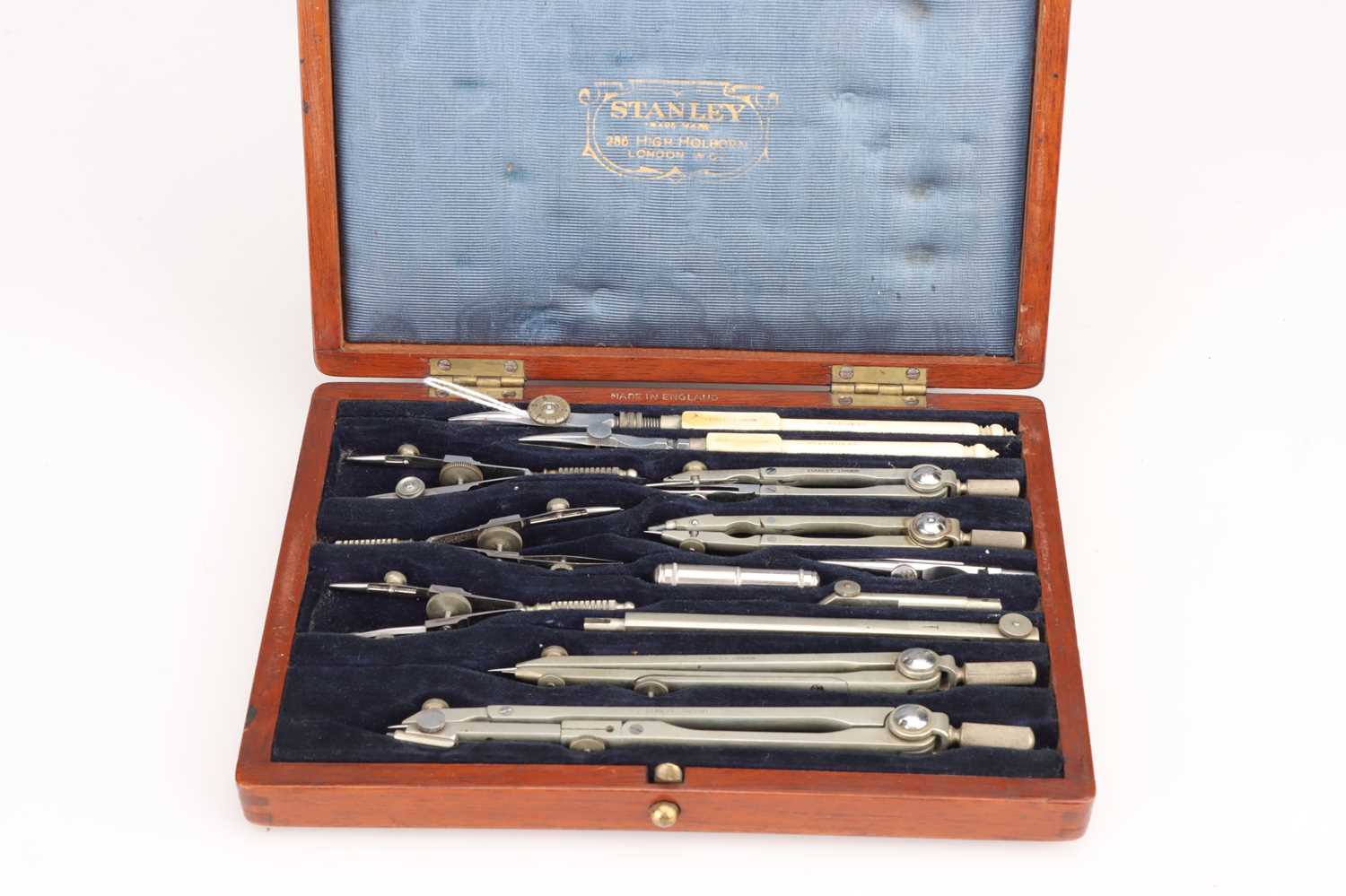 Lot 710 - A Draftsam's Drawing Instrument set by