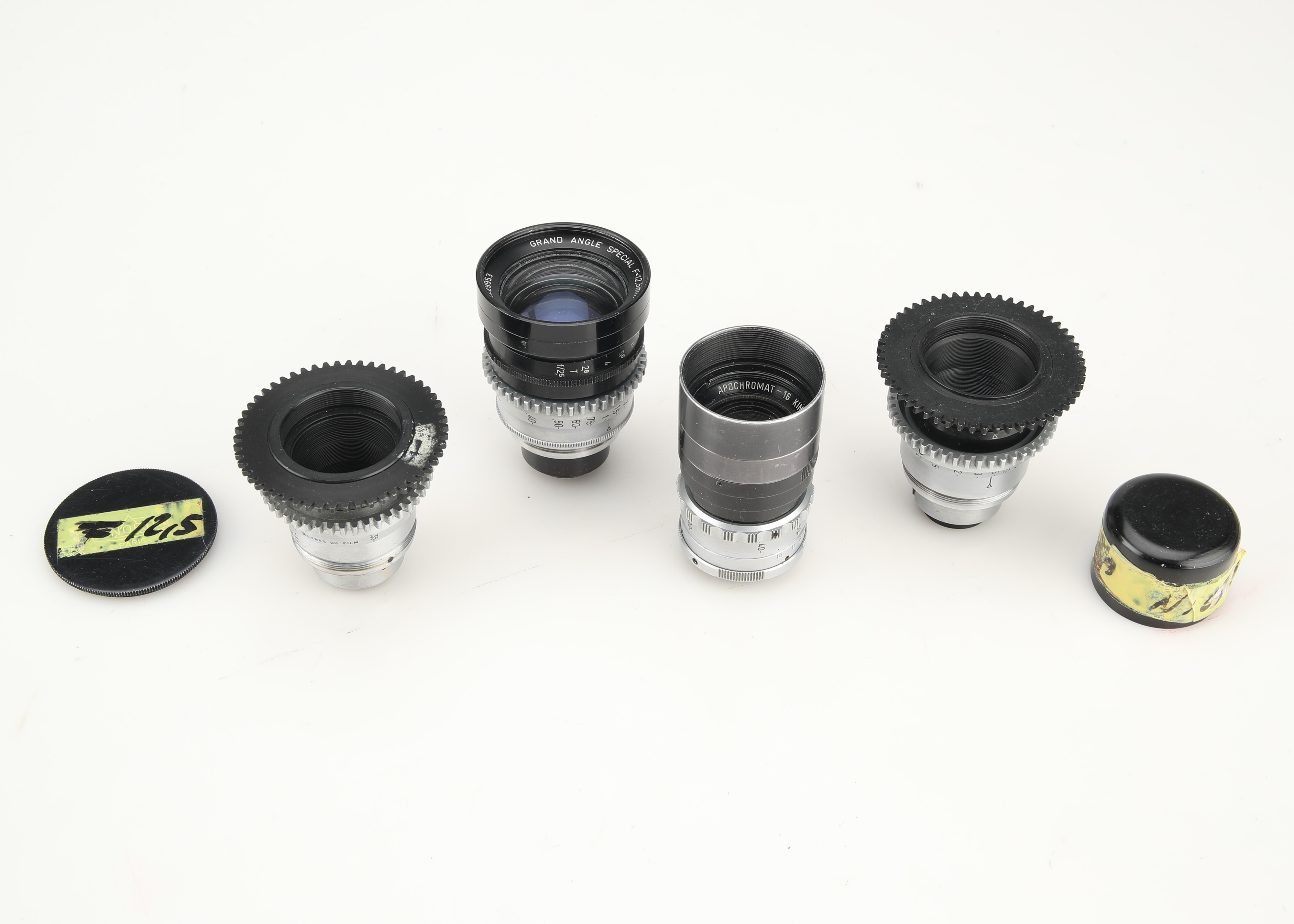 Lot 331 - A Collection of Kinoptik Lenses,