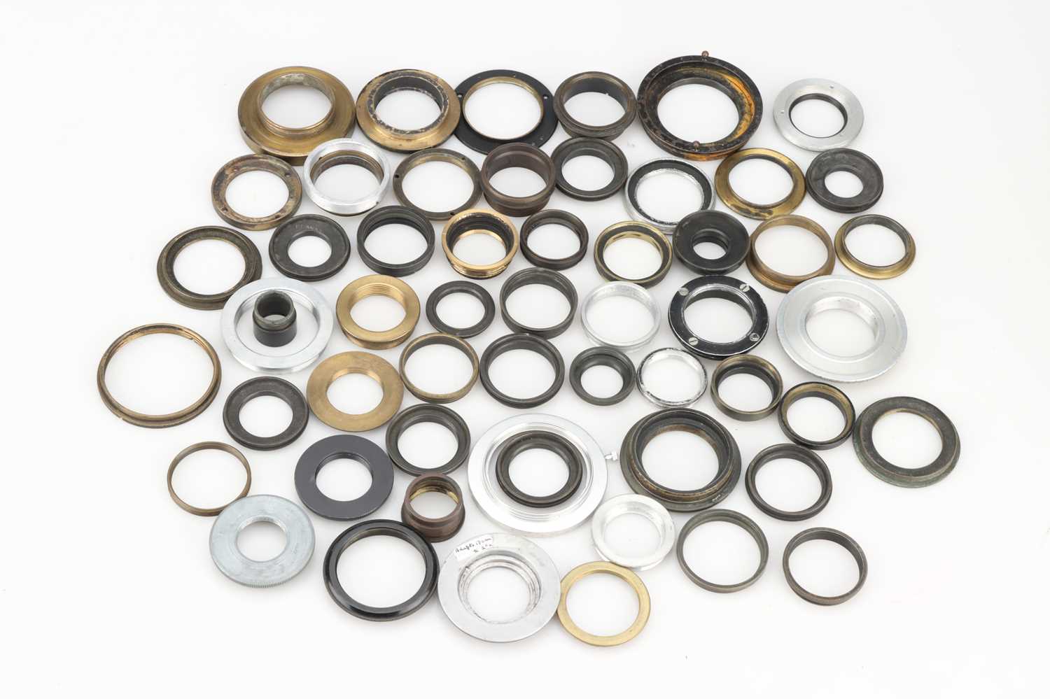 Lot 235 - Assorted Stepping Rings, 40mm & Smaller,