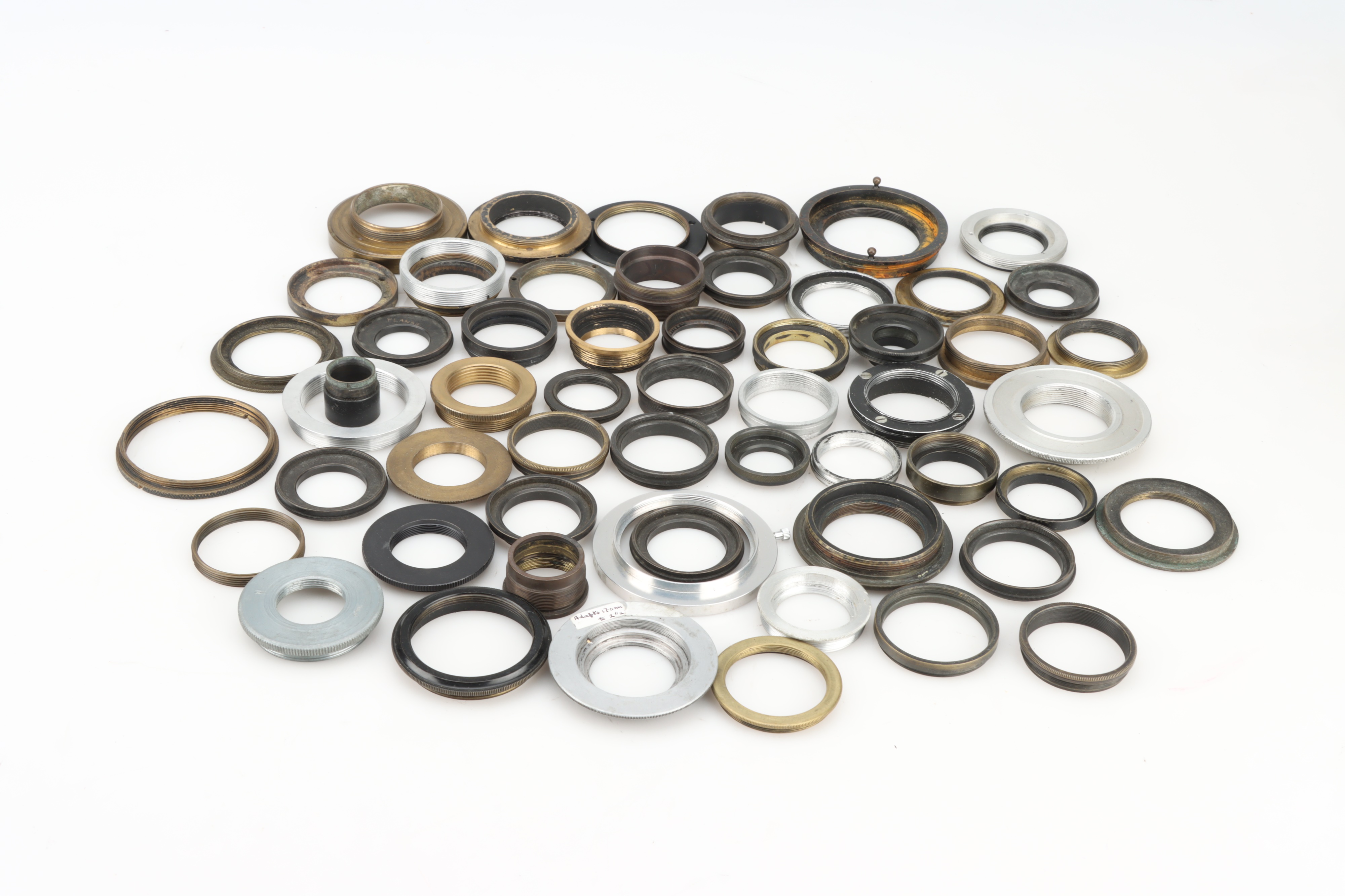 Lot 235 - Assorted Stepping Rings, 40mm & Smaller,