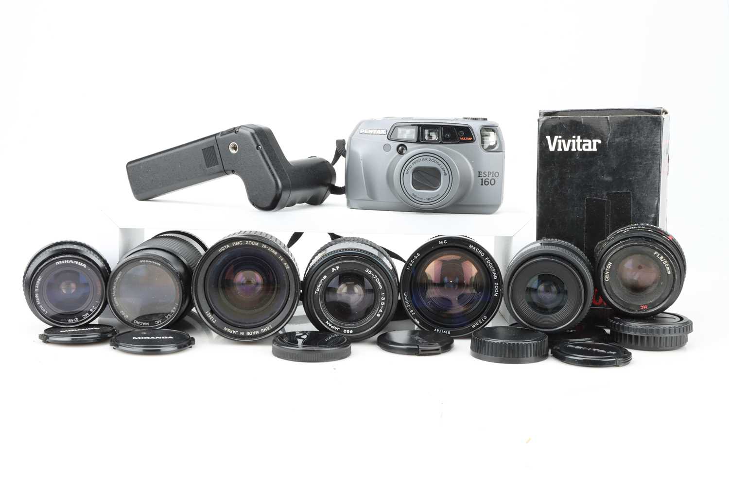 Lot 679 - A Selection of Pentax & P/K Mount Lenses,