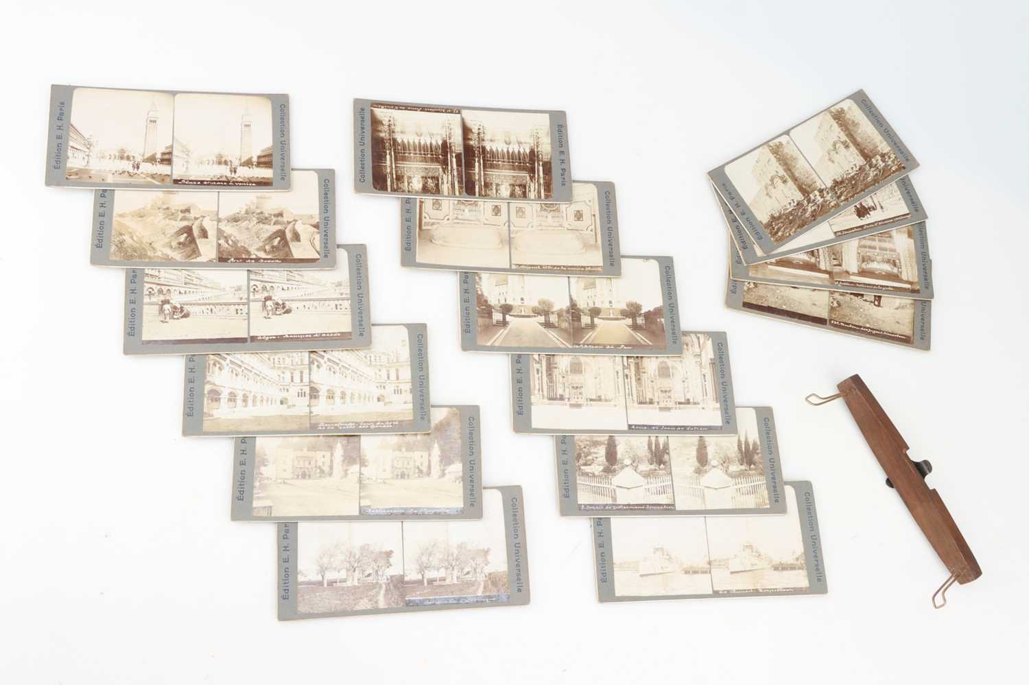Lot 346 - A Selection of Stereo Cards Concerning