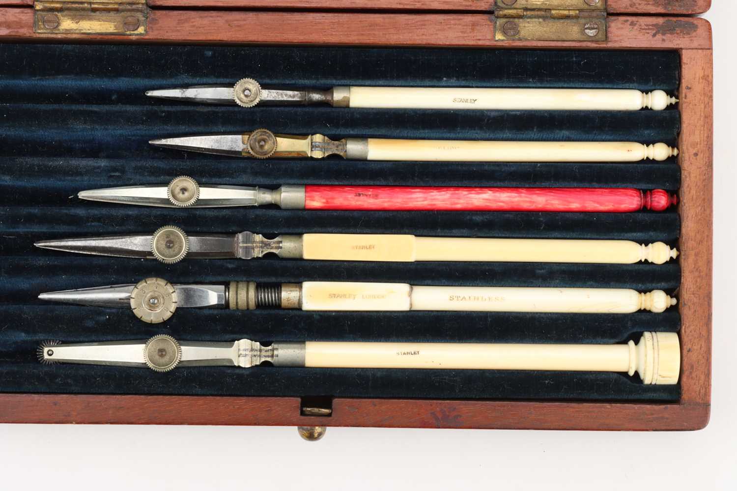 Lot 269 - Ivory Drawing Instruments,