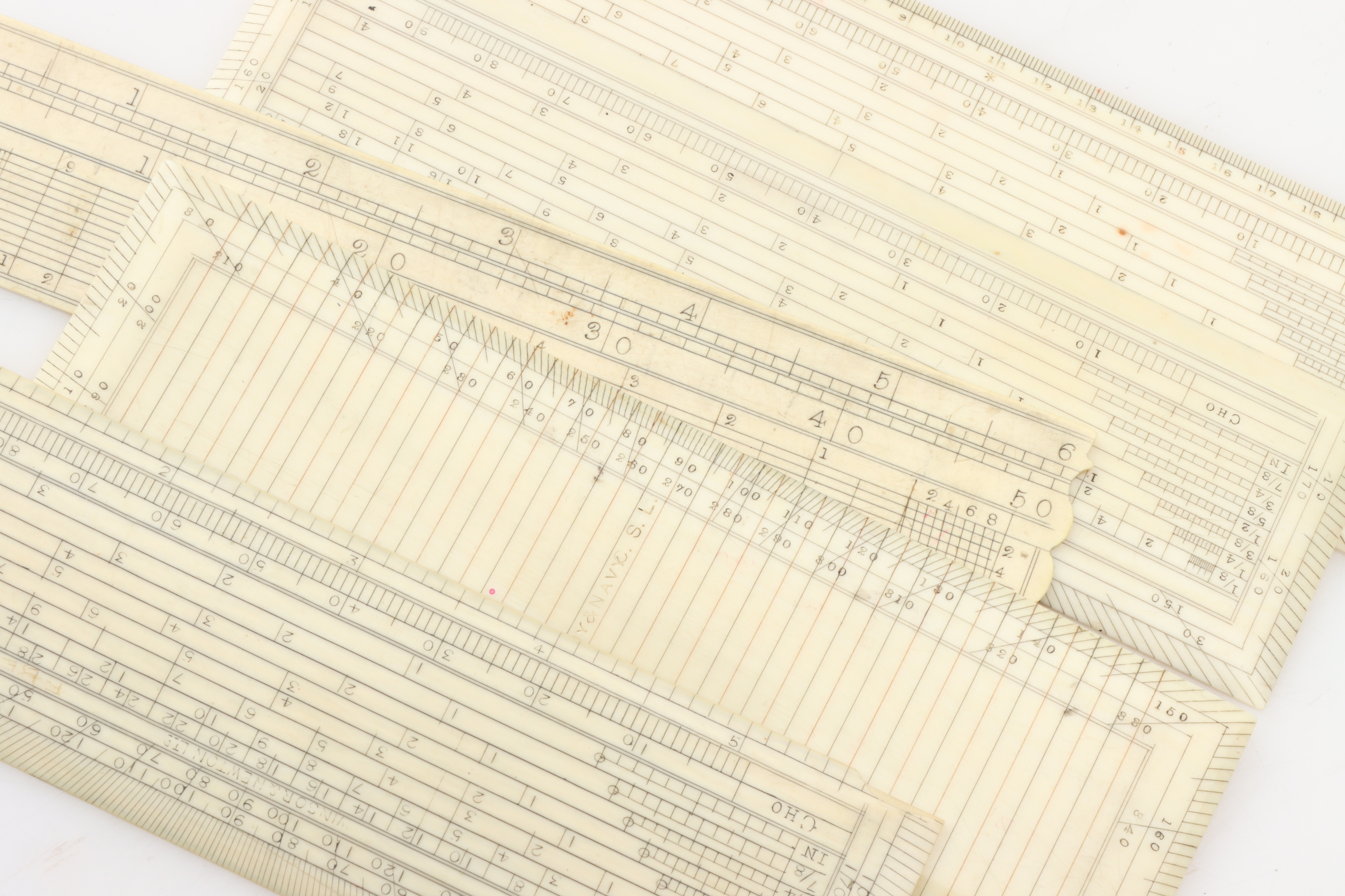 Lot 266 - A Collection of Ivory Drawing Instruments,