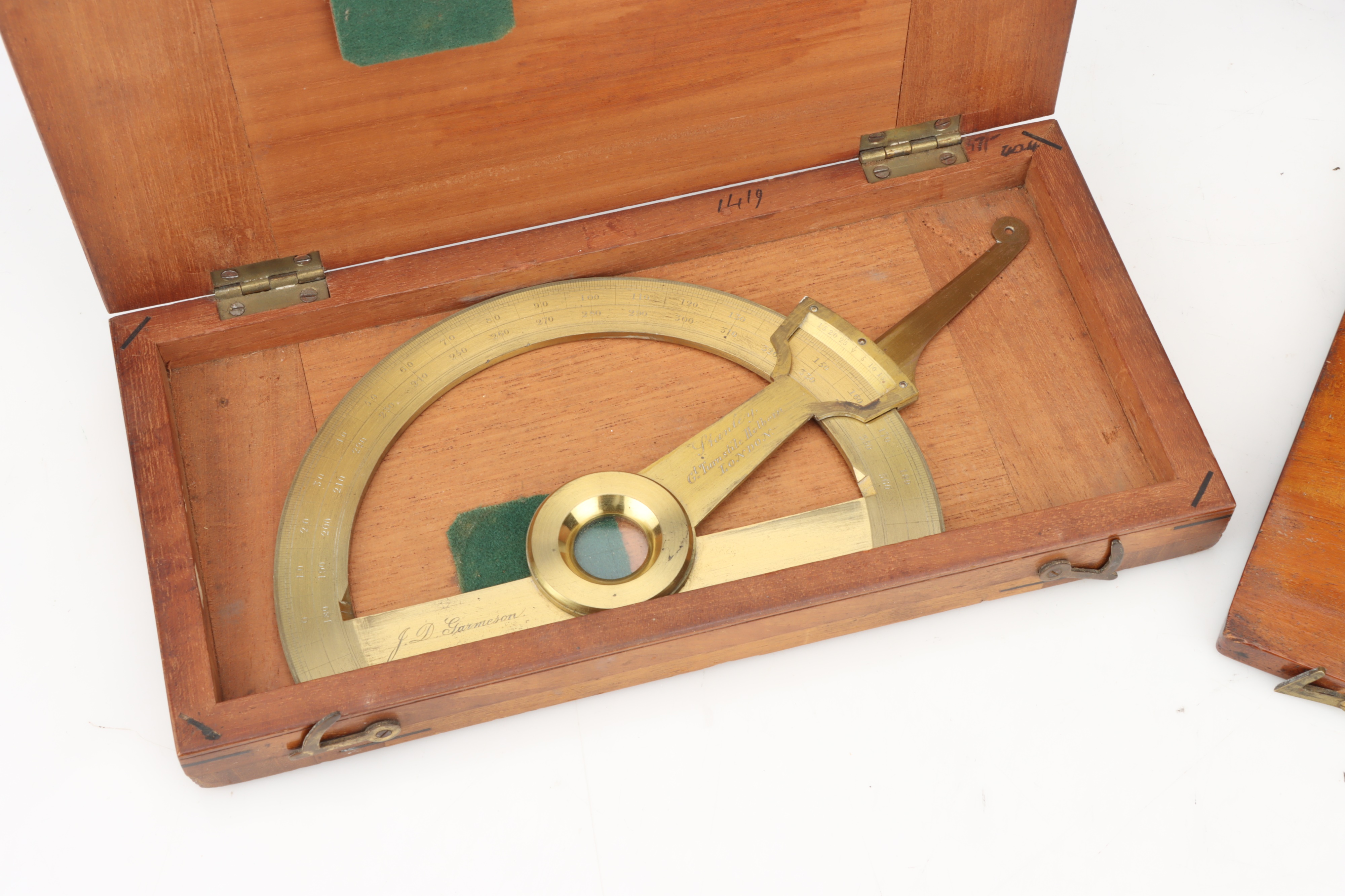 Lot 277 - Two 19th Century Protractors by Stanley