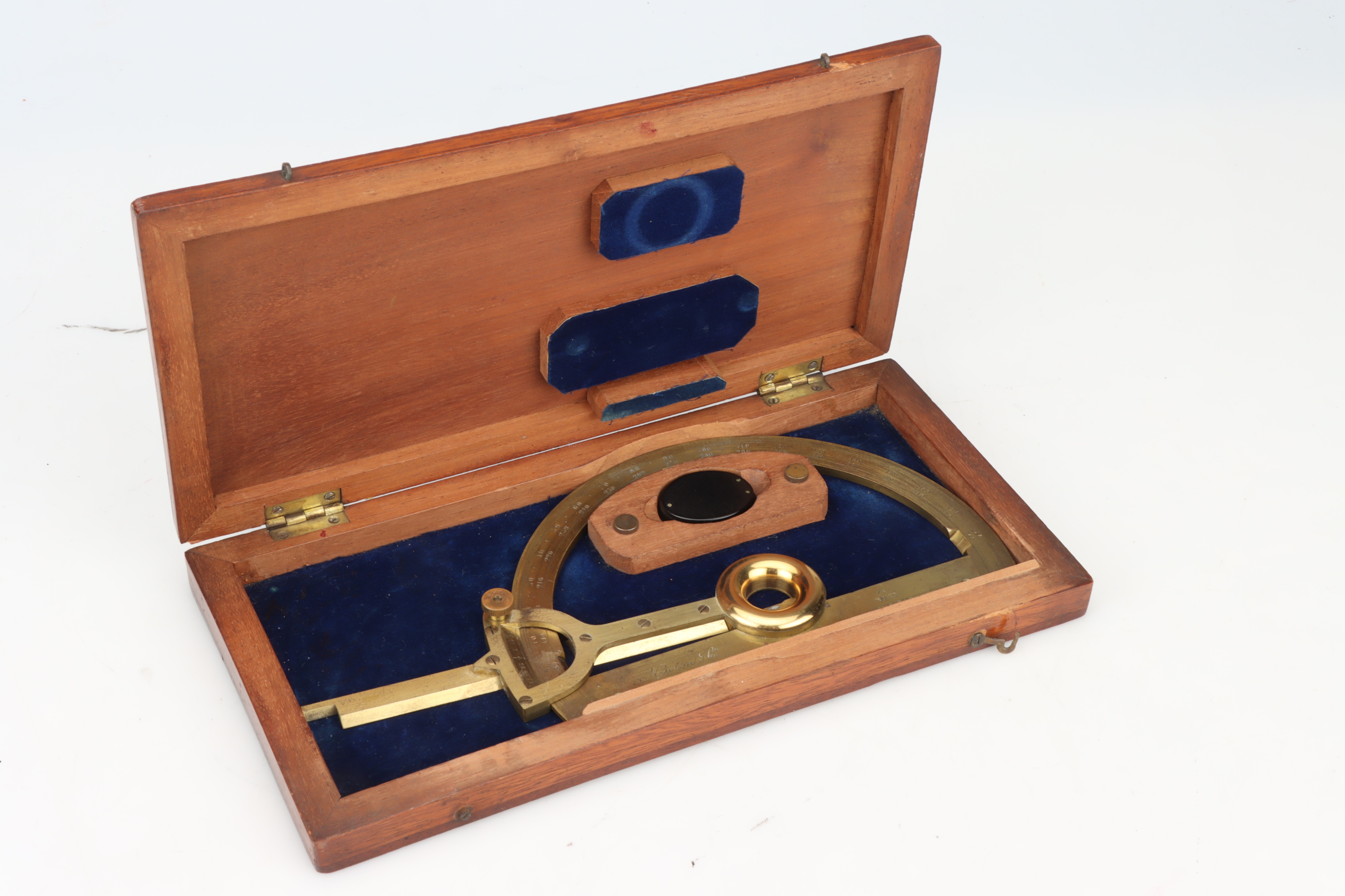 Lot 279 - A Single-Arm Vernier Protractor,