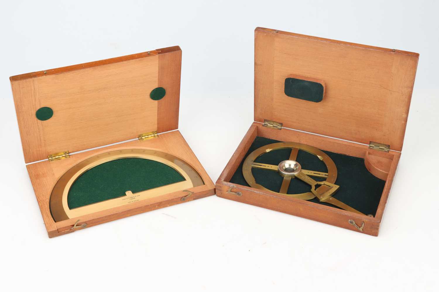 Lot 280 - Two Protractors by Stanley,
