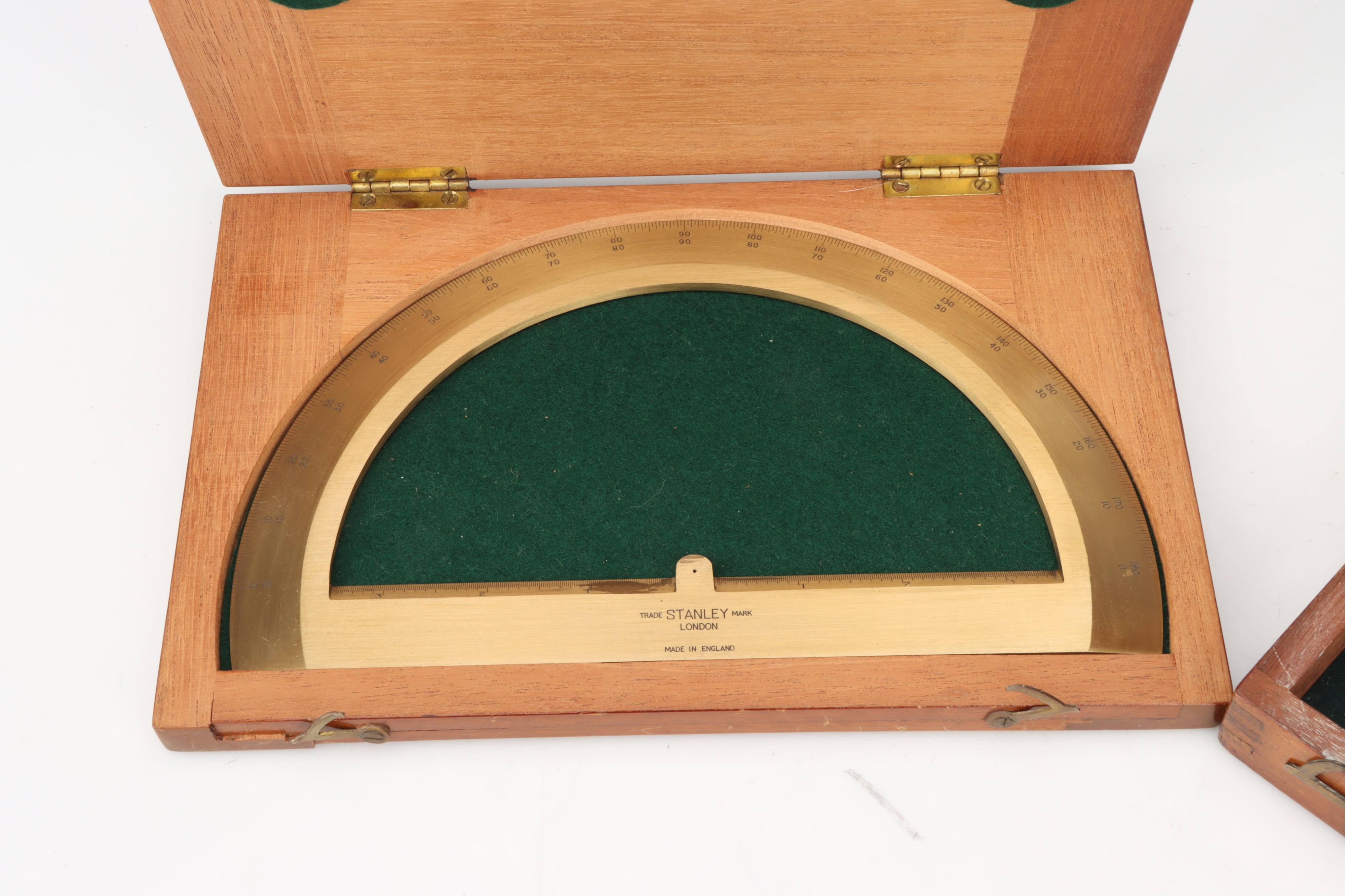 Lot 280 - Two Protractors by Stanley,