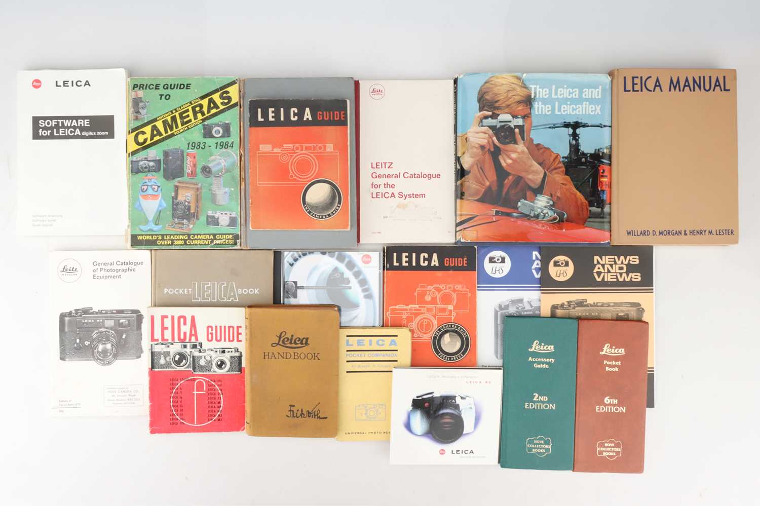 Lot 544 - A Selection of Various Leica Literature,