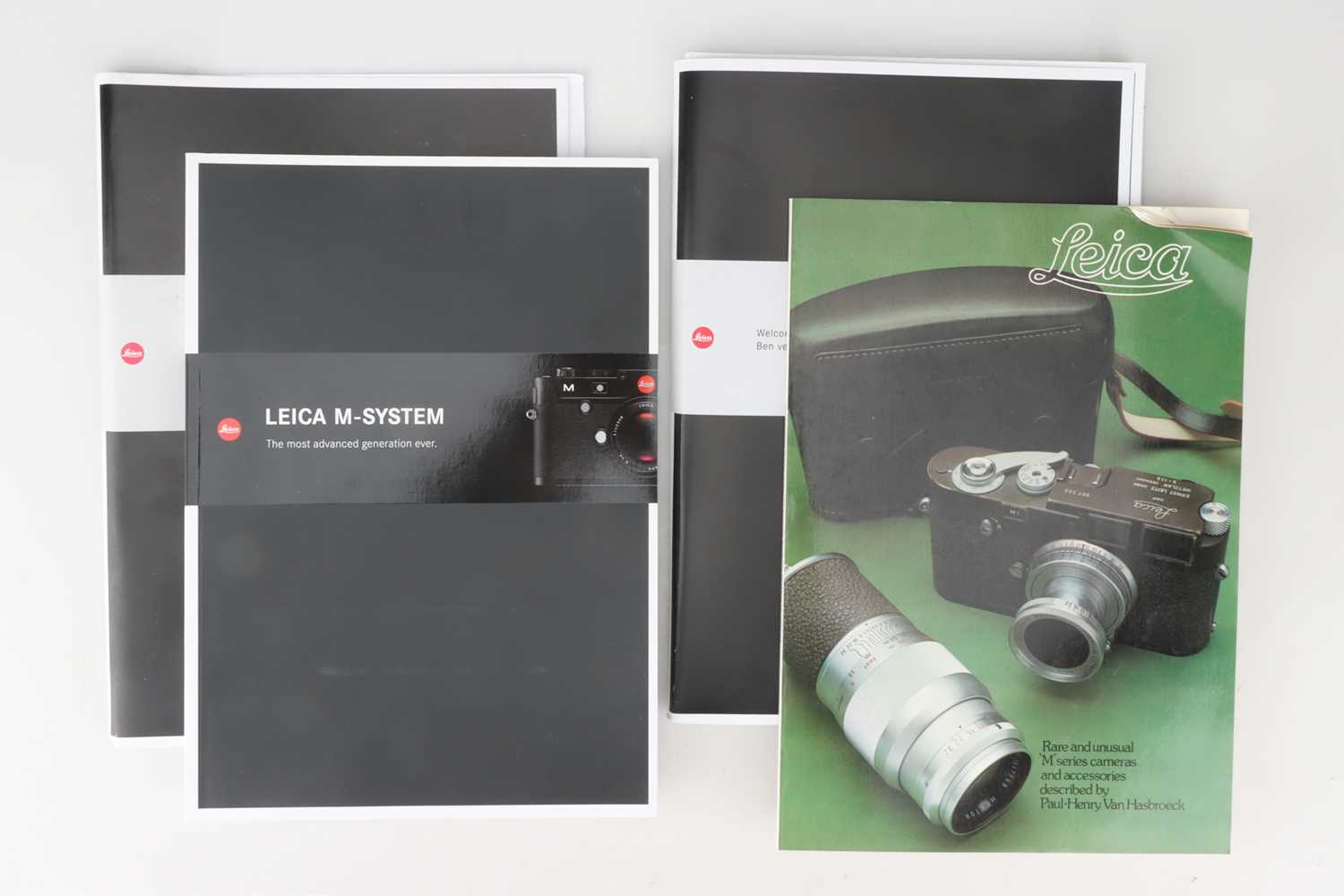 Lot 544 - A Selection of Various Leica Literature,