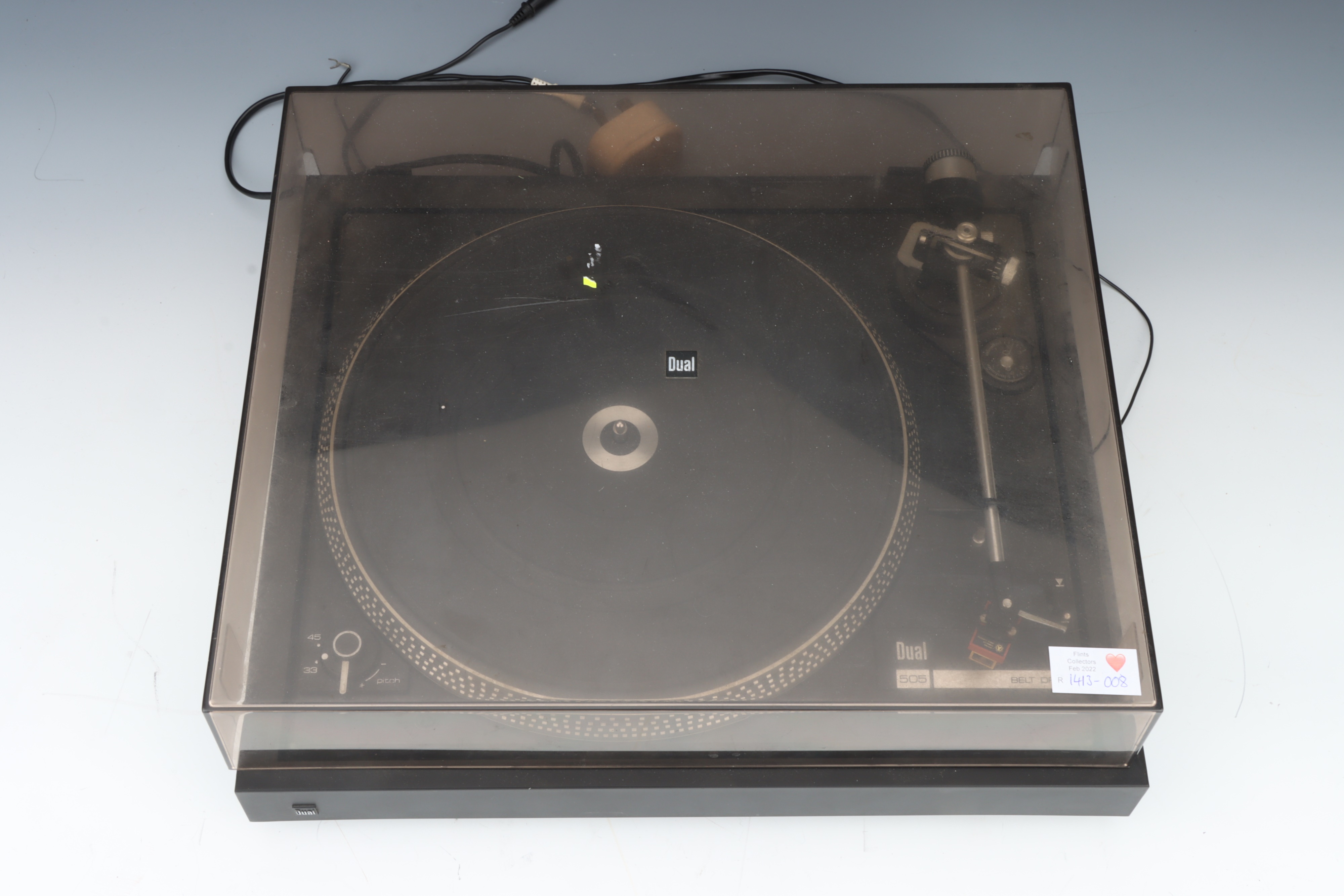 Lot 183 - A Dual 505 Belt Driven Two Speed Record