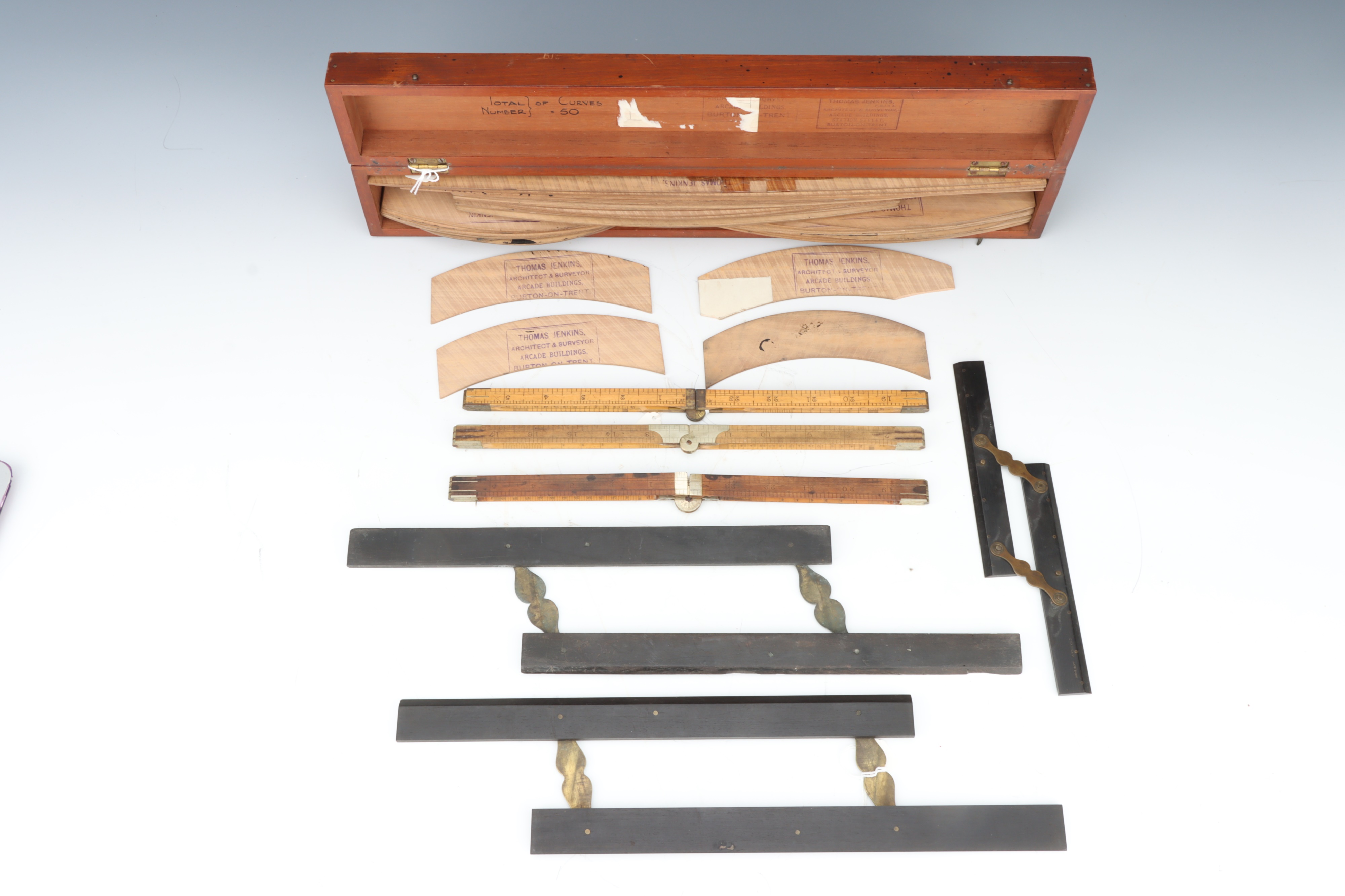 Lot 246 - A Collection of Drawing/Drafting Instruments,