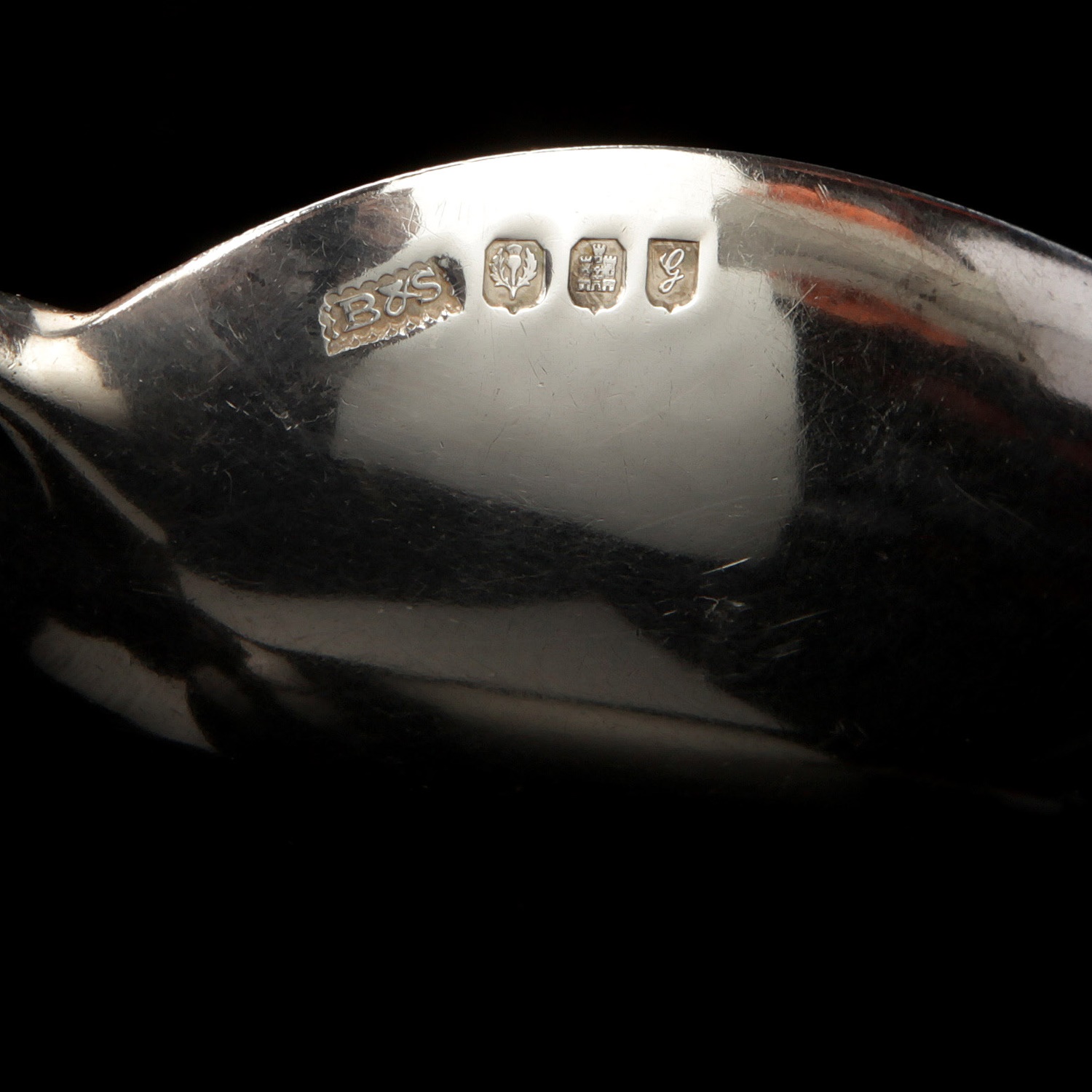 Lot 28 - A Large Scottish Silver Medicine Spoon,