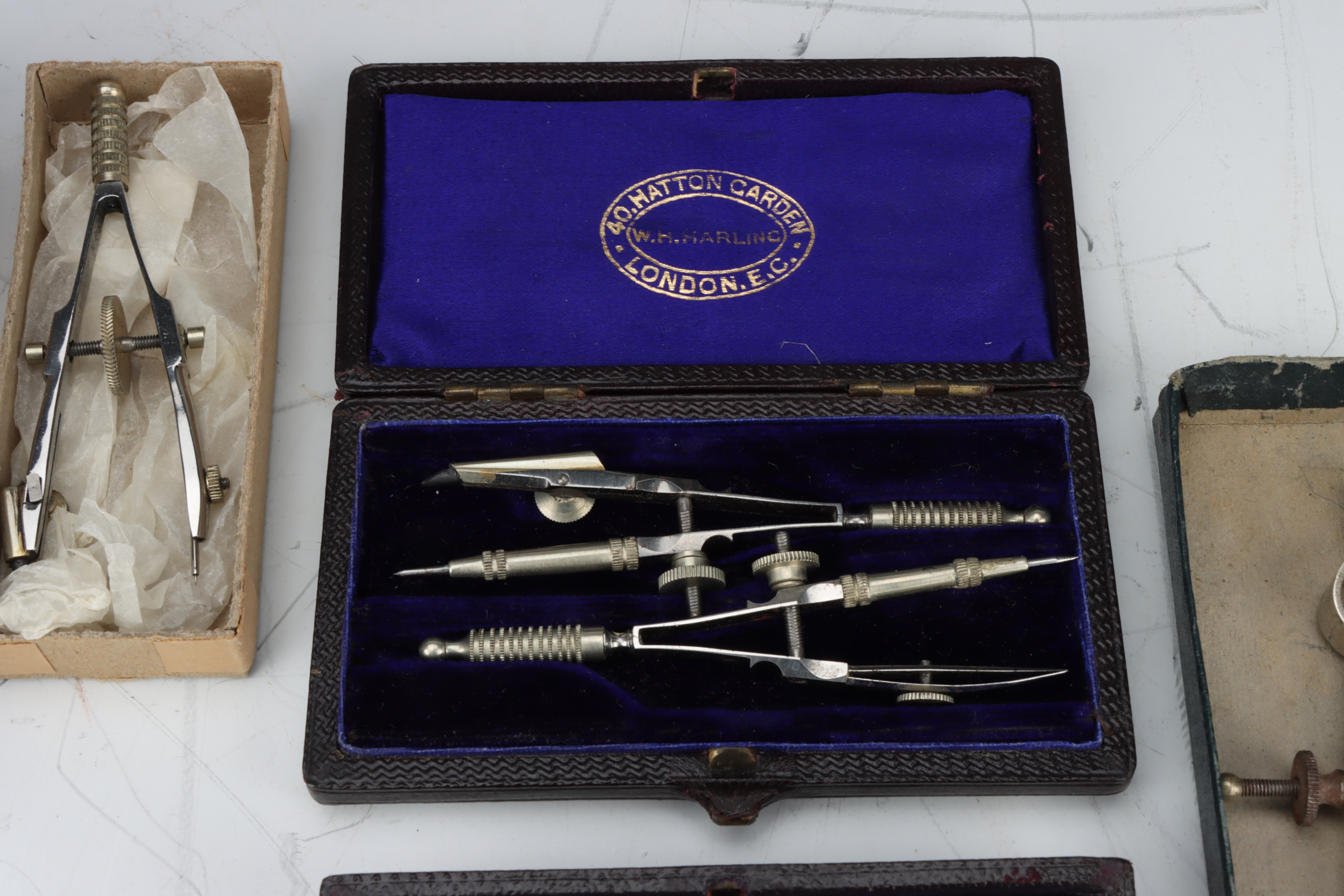 Lot 253 - Drawing Instruments, Pens etc.,