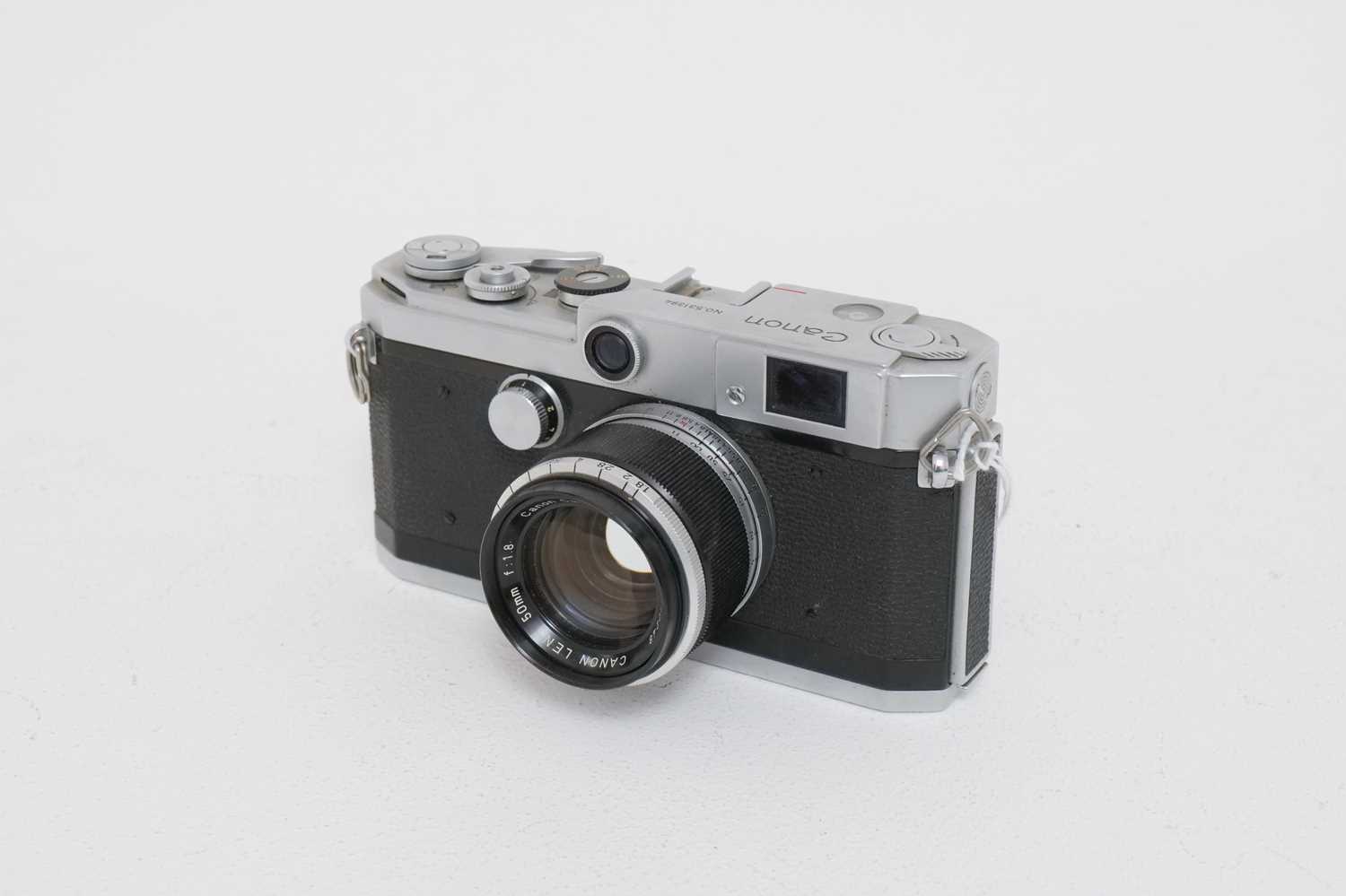 Lot 556 - A Canon Model L3 Rangefinder Camera,