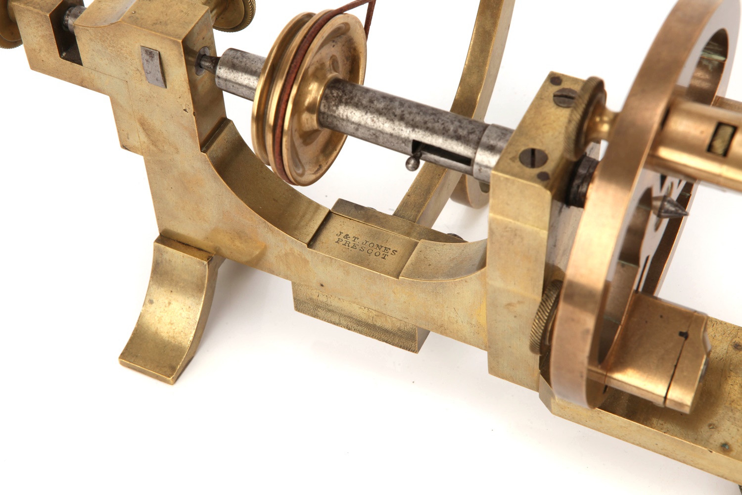 Lot 134 - A Burin Fixe Watchmakers Lathe,