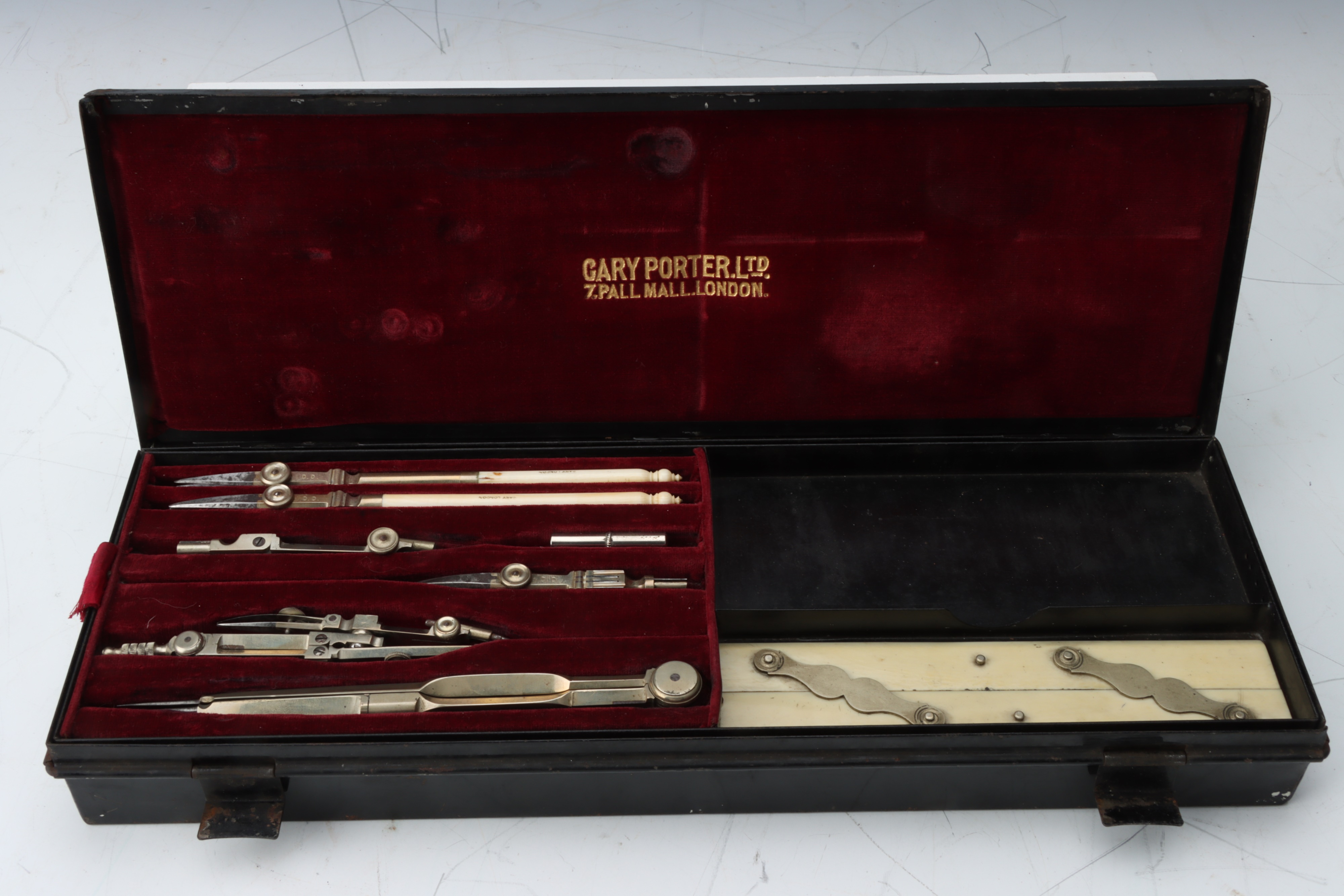 Lot 301 - Drawing Instruments, Military Interest,