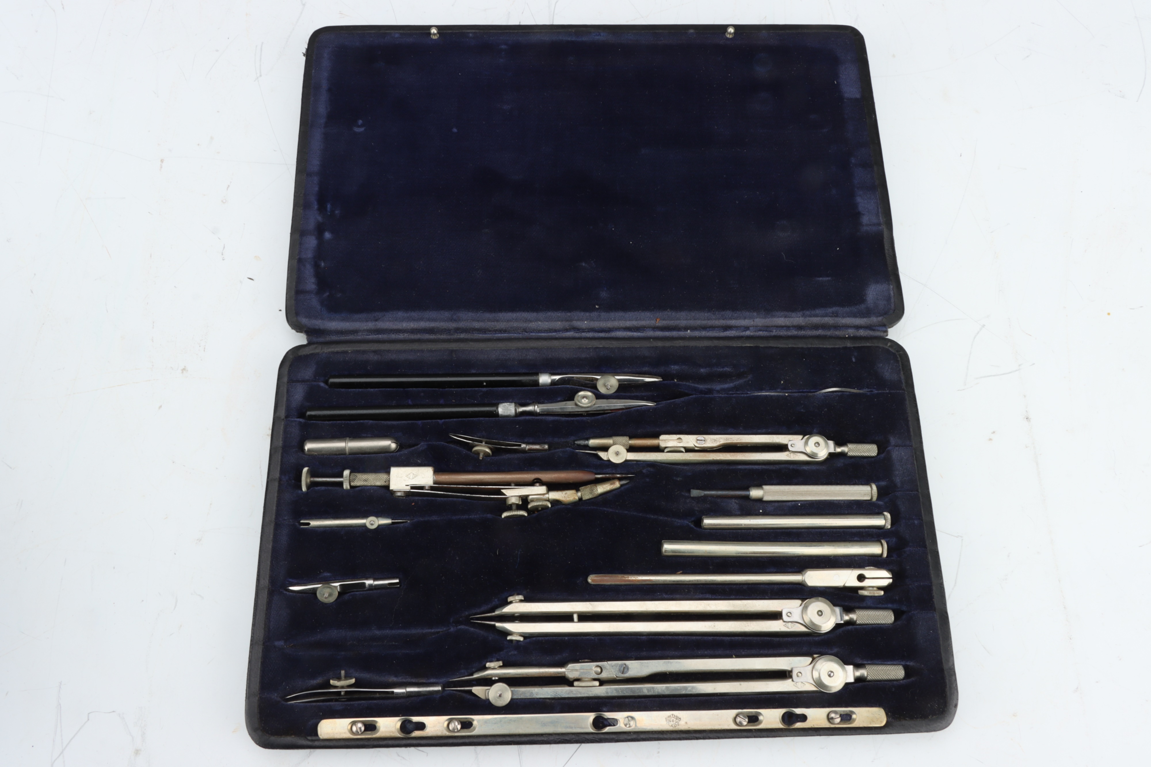 Lot 292 - Four Sets of Drawing Instruments,