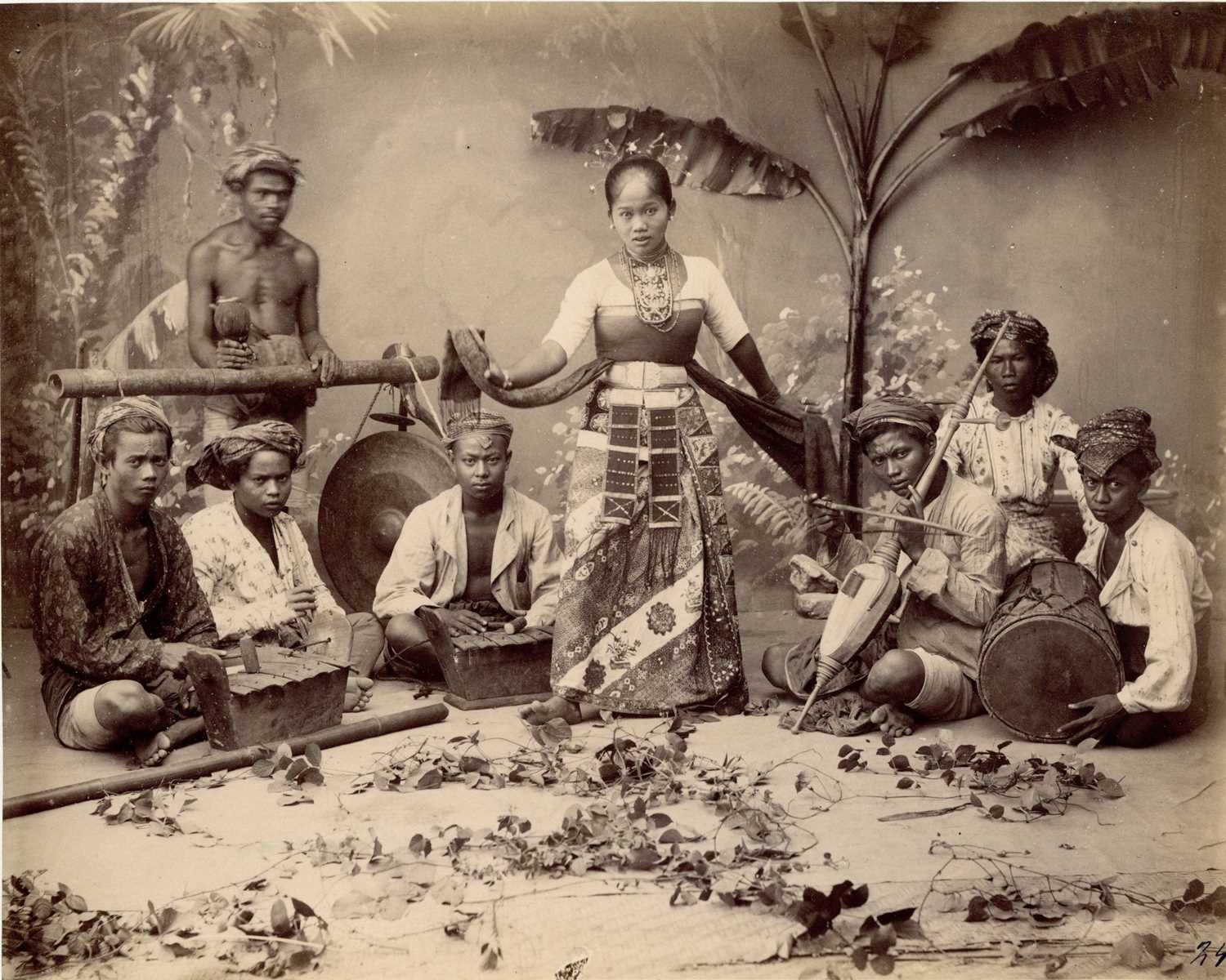 Lot 357 - An Antique Photograph of a Javanese Dancer