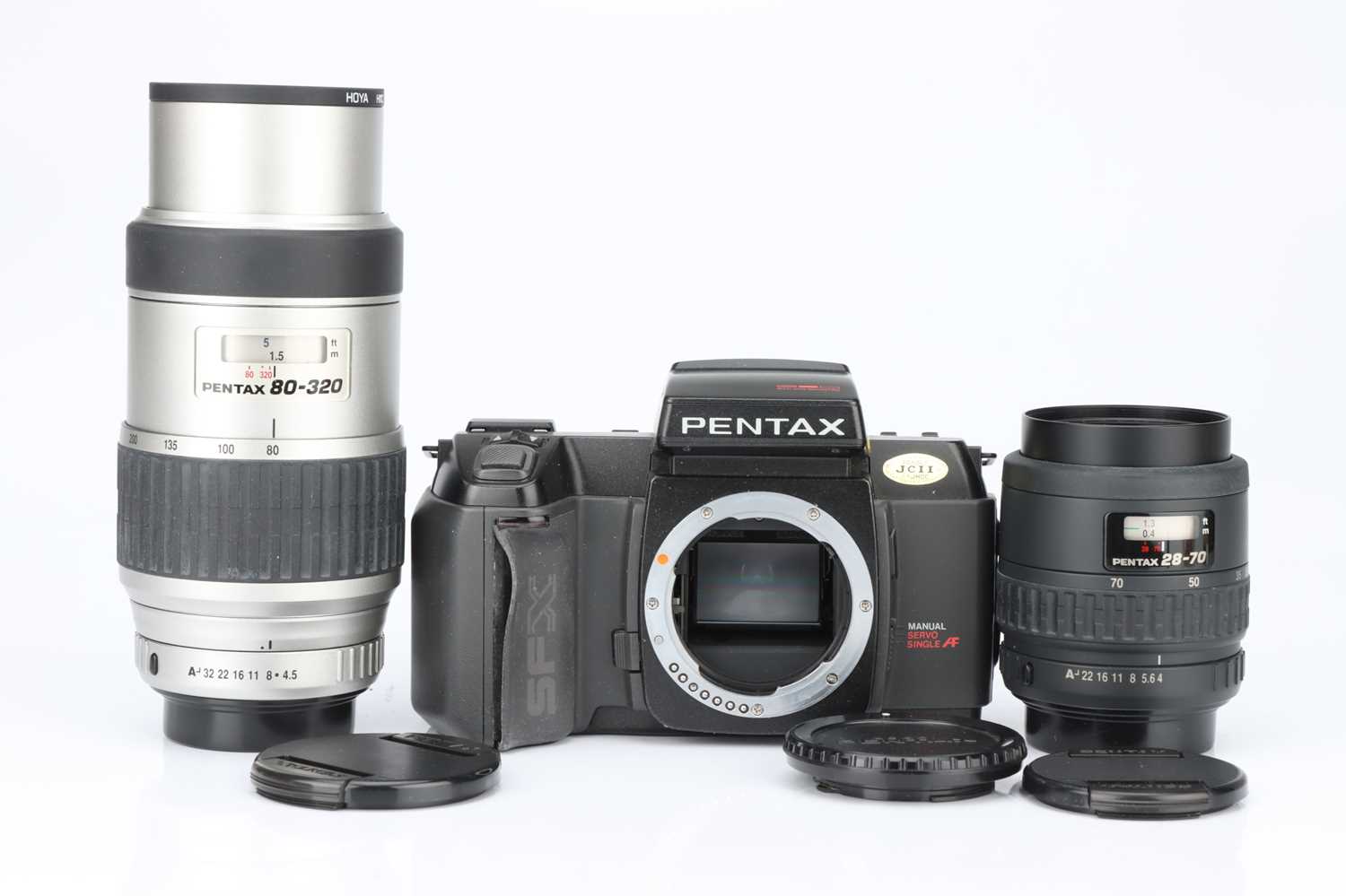 Lot 705 - A Pentax SFXn SLR Camera,