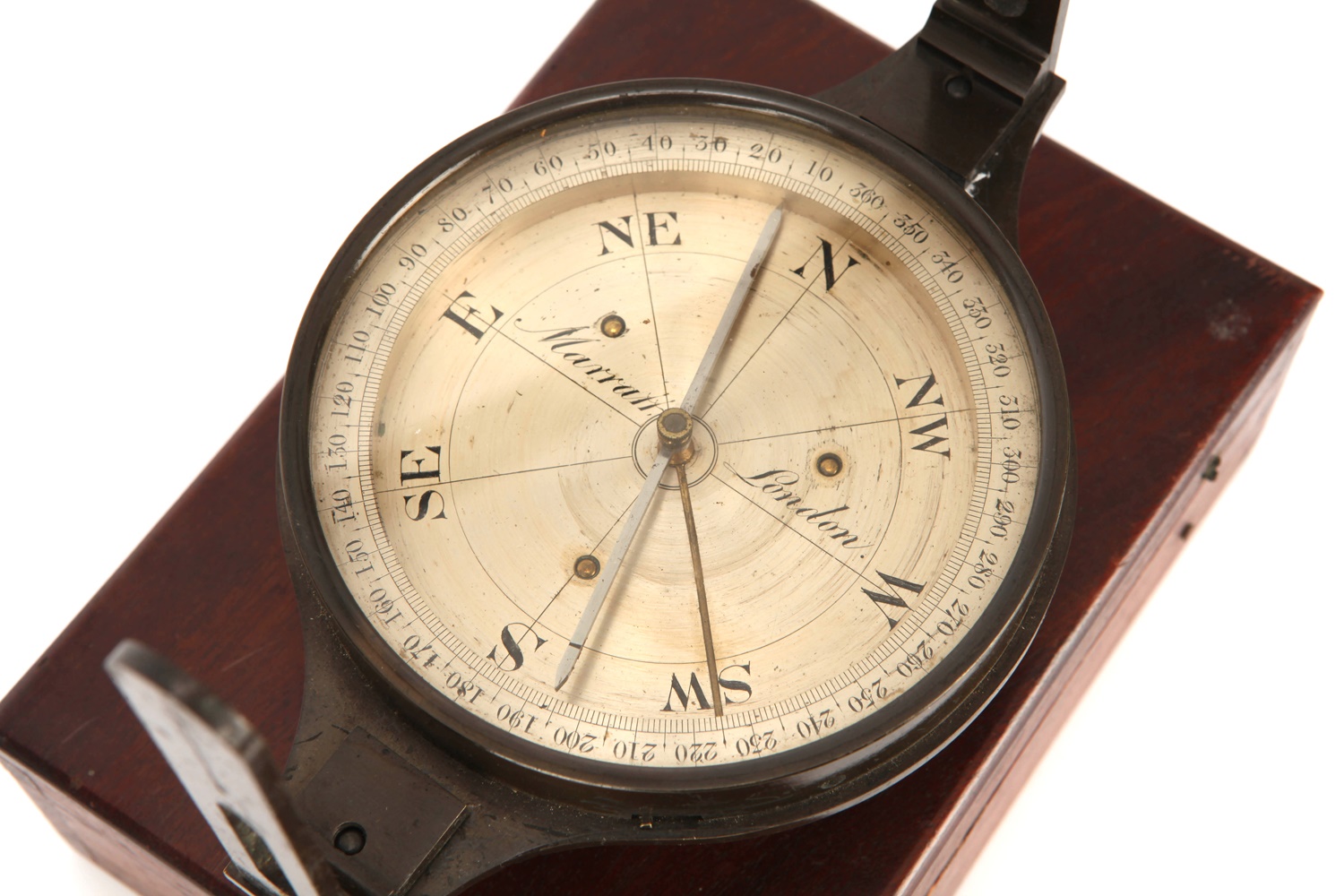 Lot 150 - A Miner's Dial or Surveying Compass by John